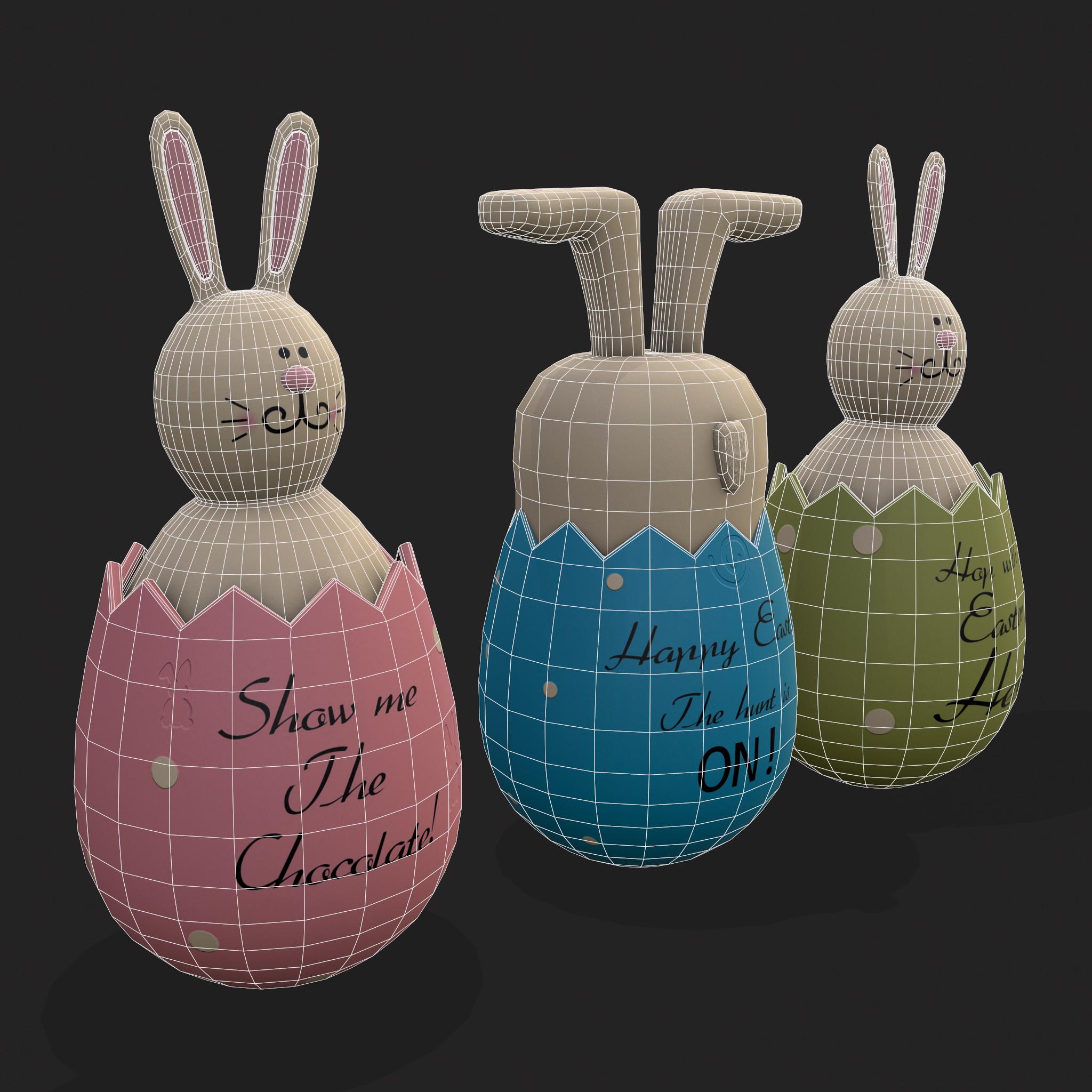 Bunny in an Egg - 3D Model by Get Dead Entertainment