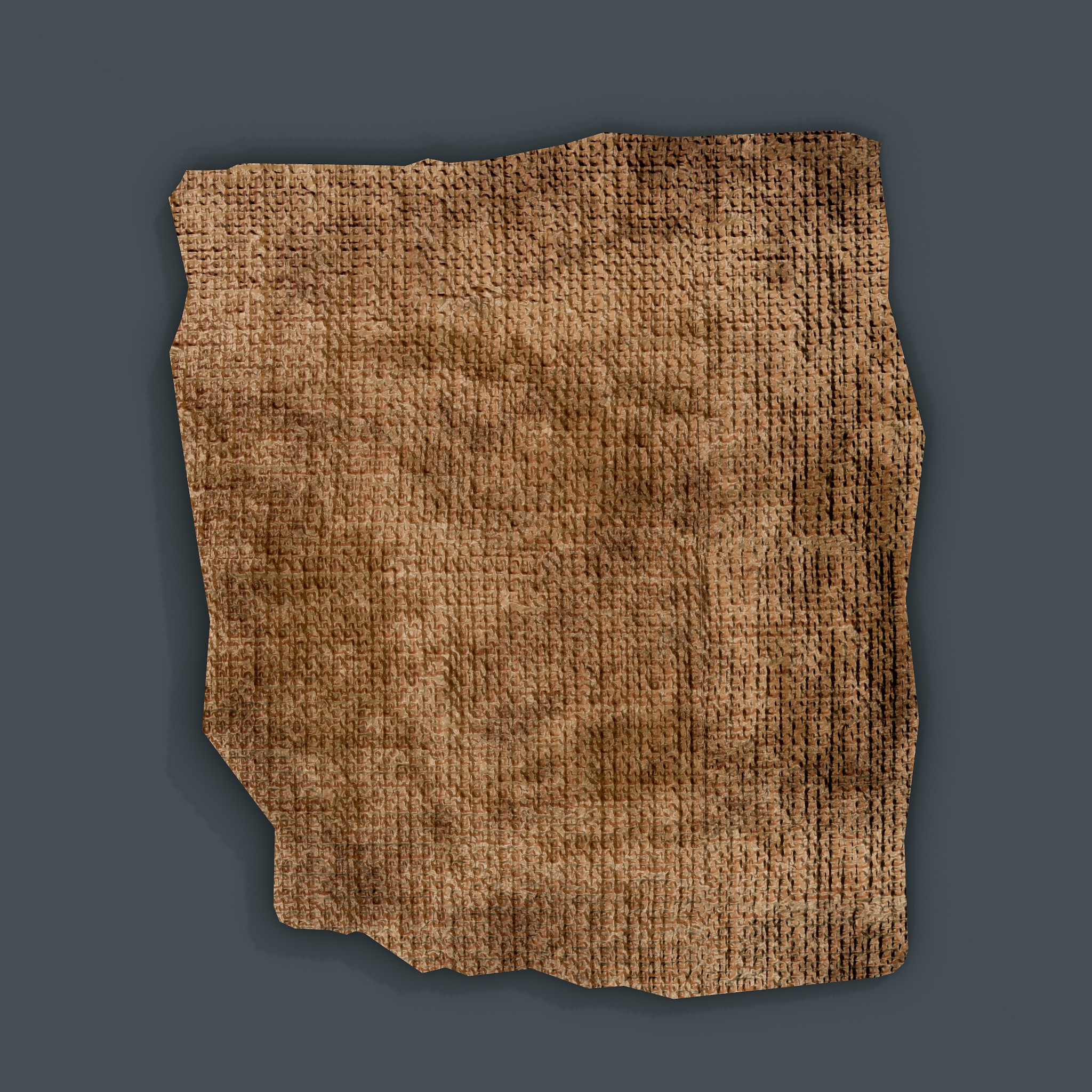 Burlap Sack Pieces - 3D Model by Get Dead Entertainment