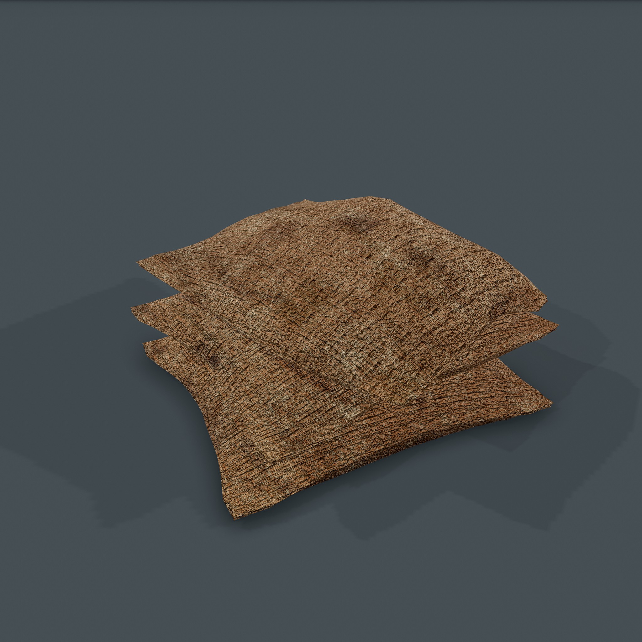 Burlap Sack Pieces - 3D Model by Get Dead Entertainment