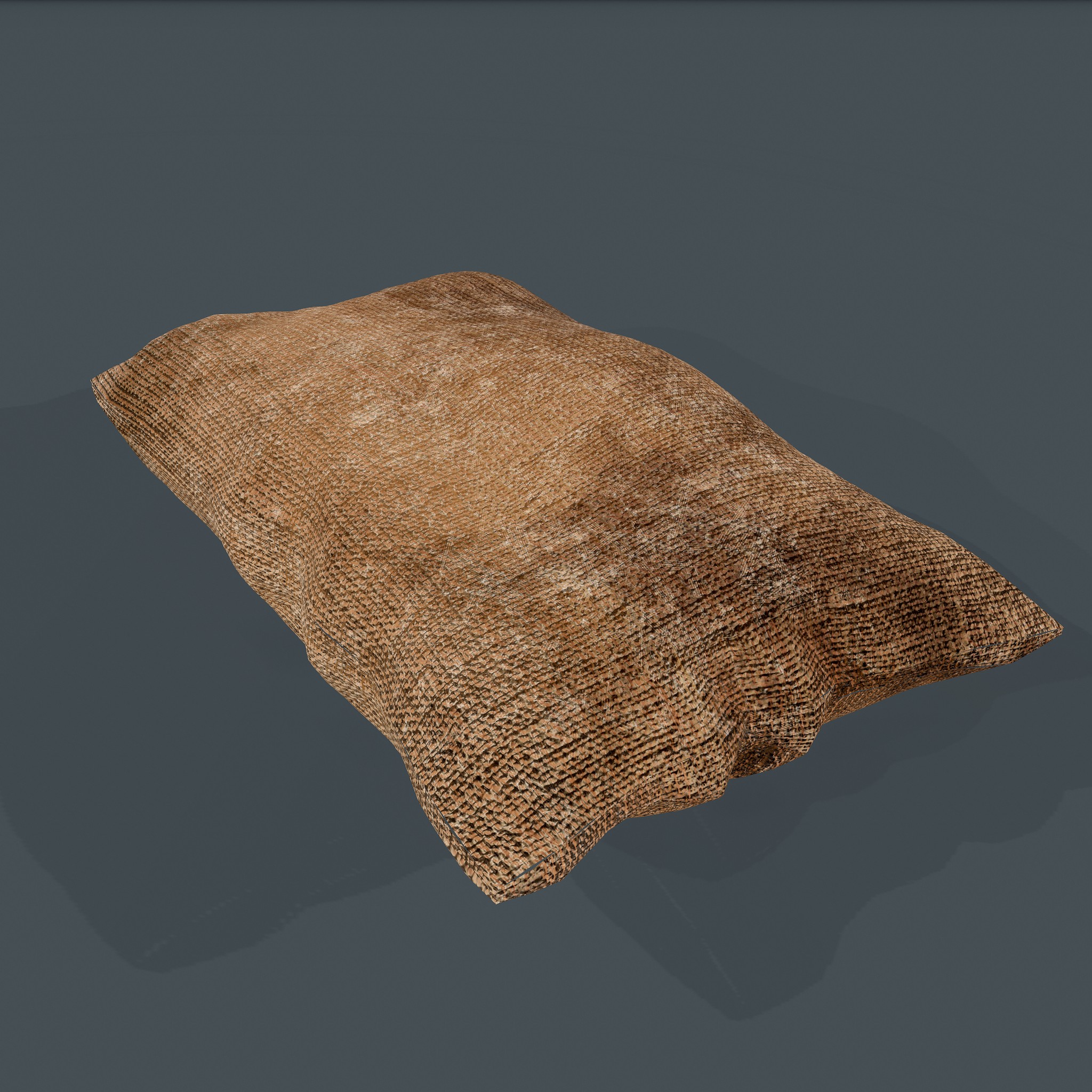 Burlap Sack Pieces - 3D Model by Get Dead Entertainment