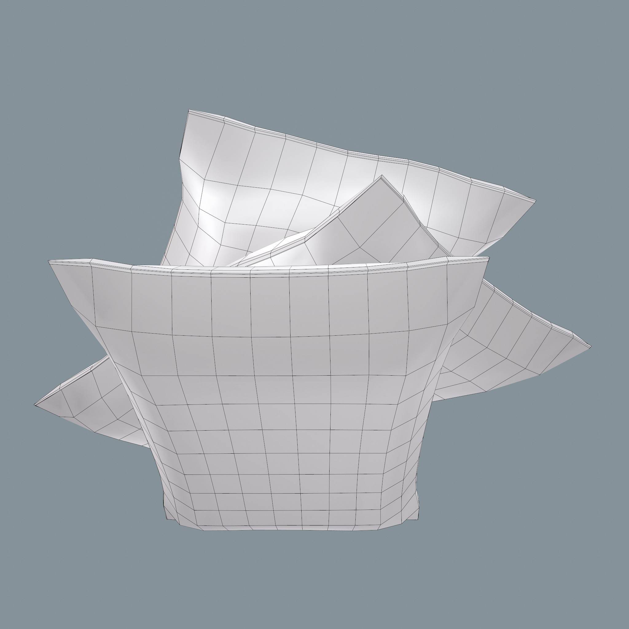 Burlap Stack of Three Sacks Unorderly - 3D Model by Get Dead Entertainment