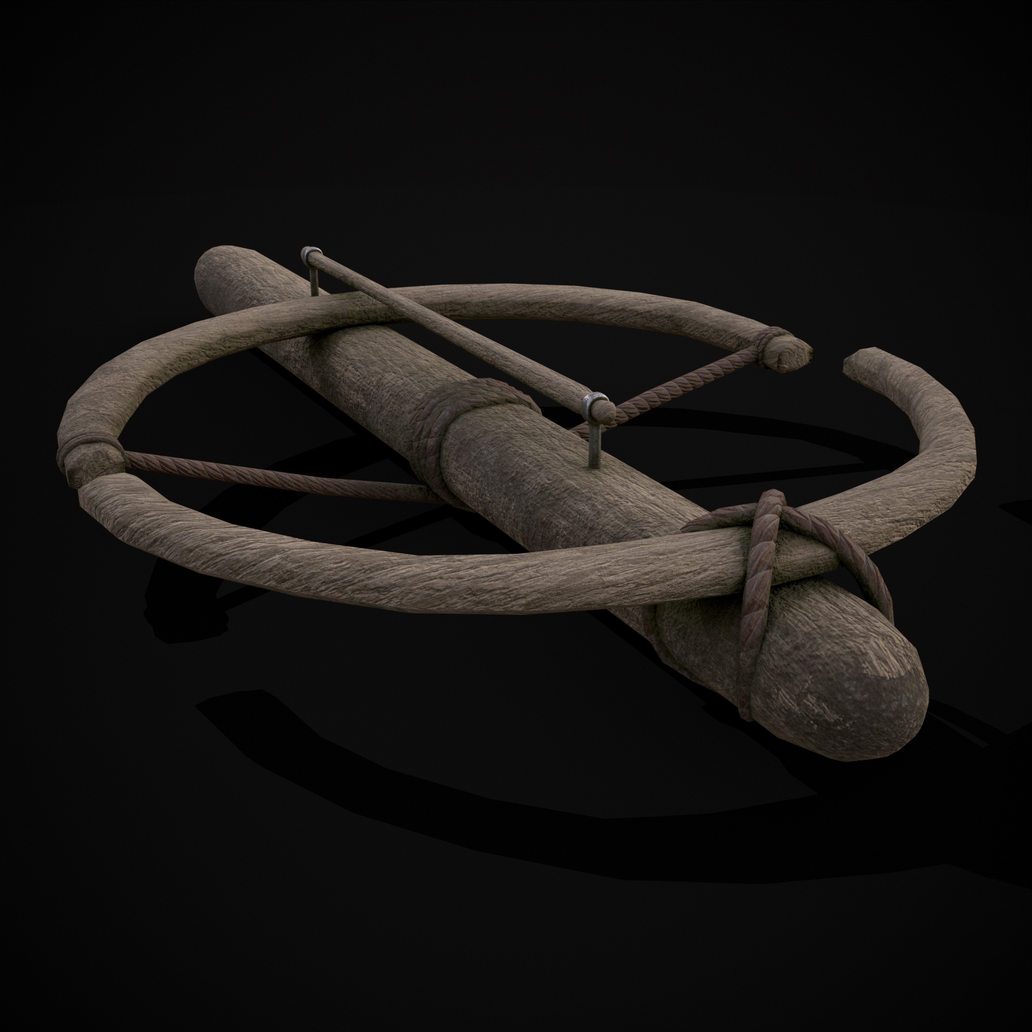 Bushcraft Stick Bird Trap - 3D Model by Get Dead Entertainment