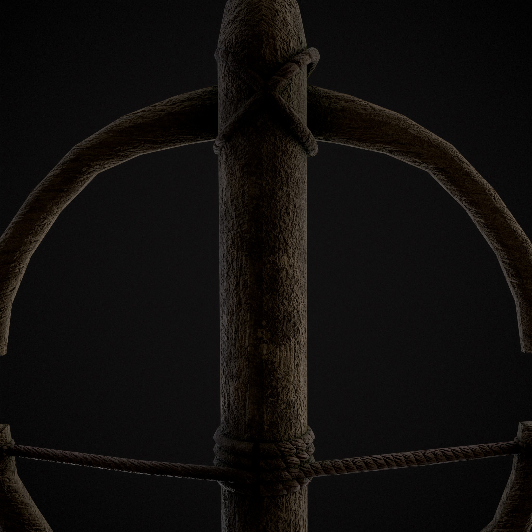 Bushcraft Stick Bird Trap - 3D Model by Get Dead Entertainment