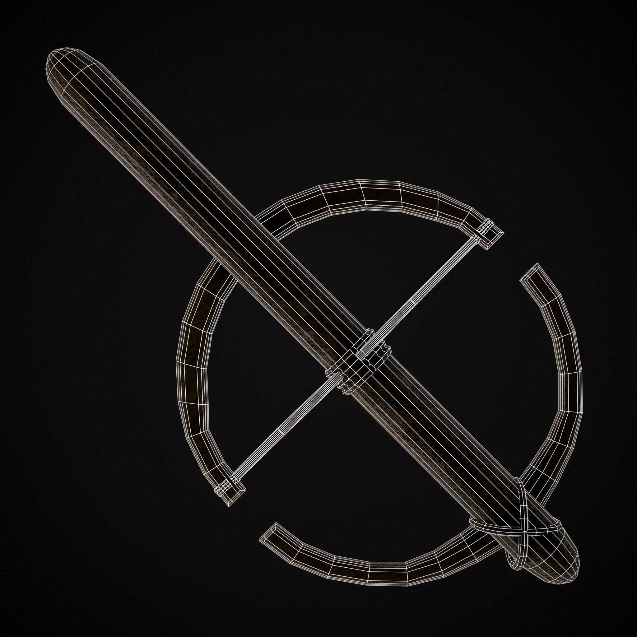 Bushcraft Stick Bird Trap - 3D Model by Get Dead Entertainment