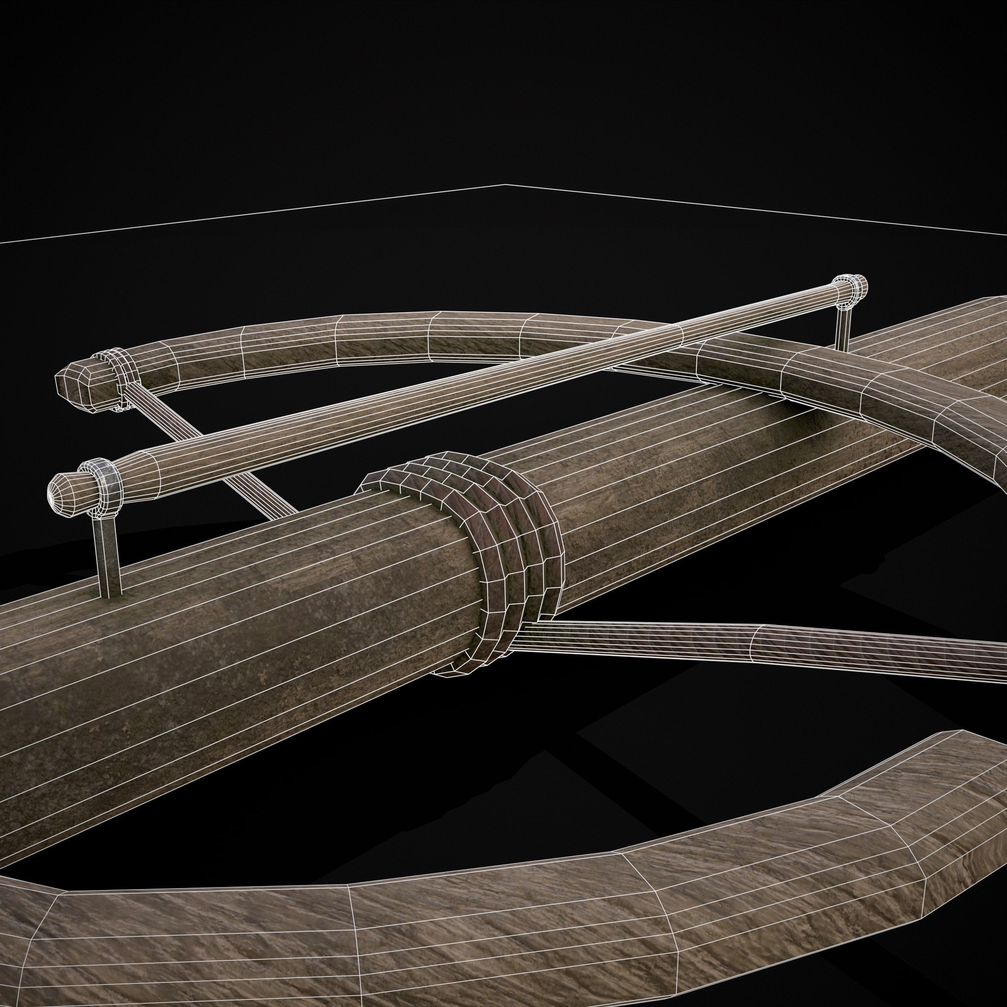 Bushcraft Stick Bird Trap - 3D Model by Get Dead Entertainment