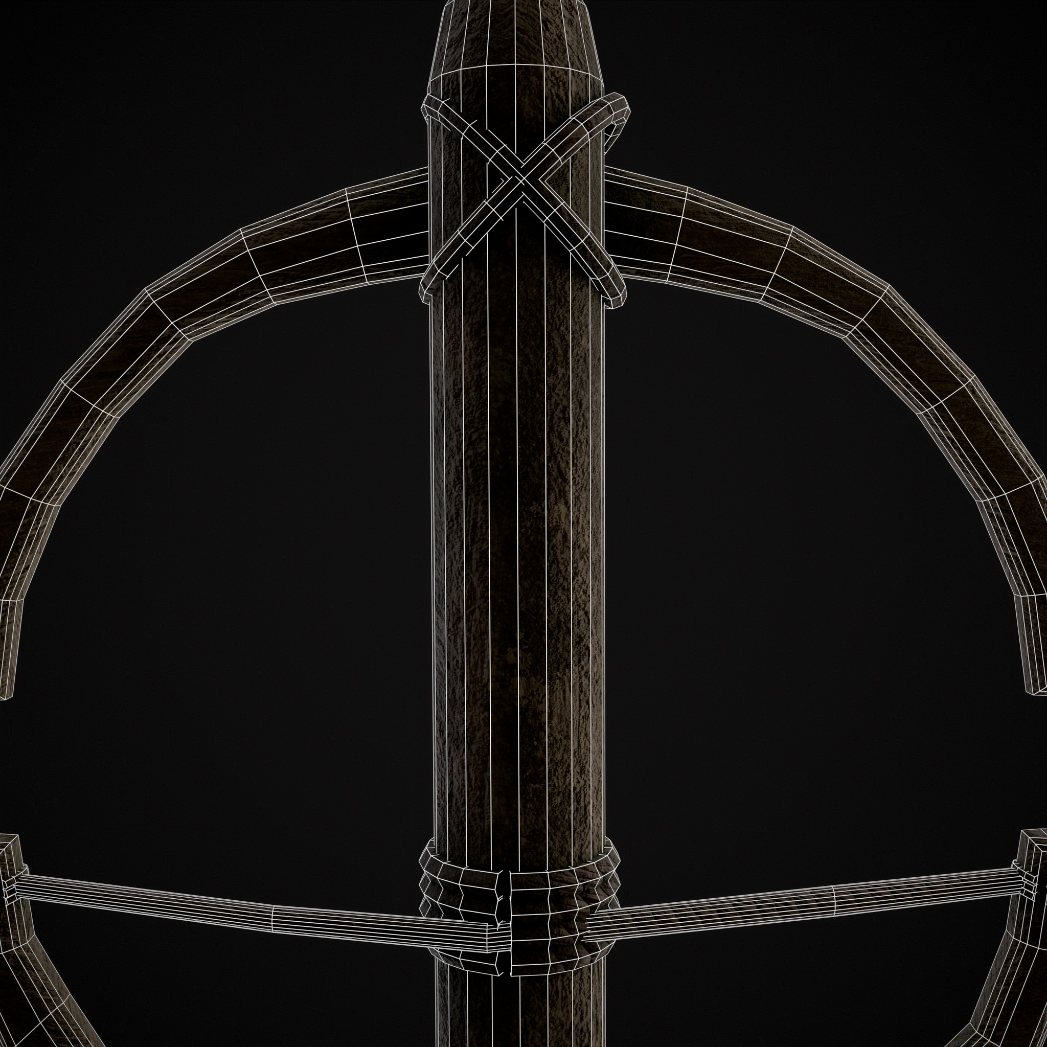 Bushcraft Stick Bird Trap - 3D Model by Get Dead Entertainment