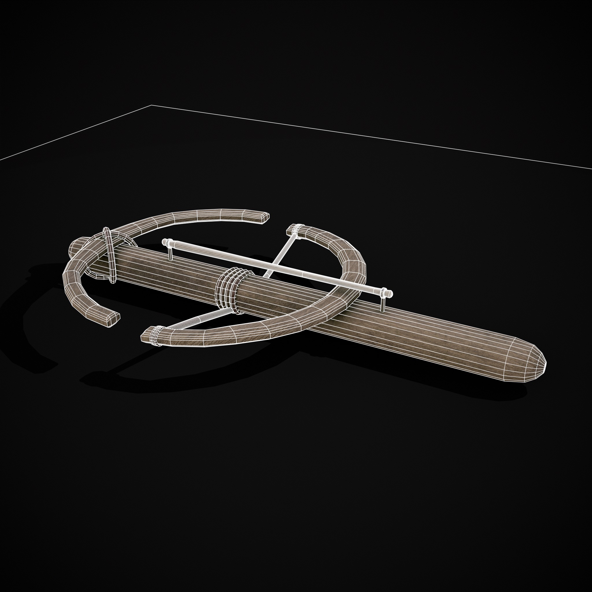 Bushcraft Stick Bird Trap - 3D Model by Get Dead Entertainment