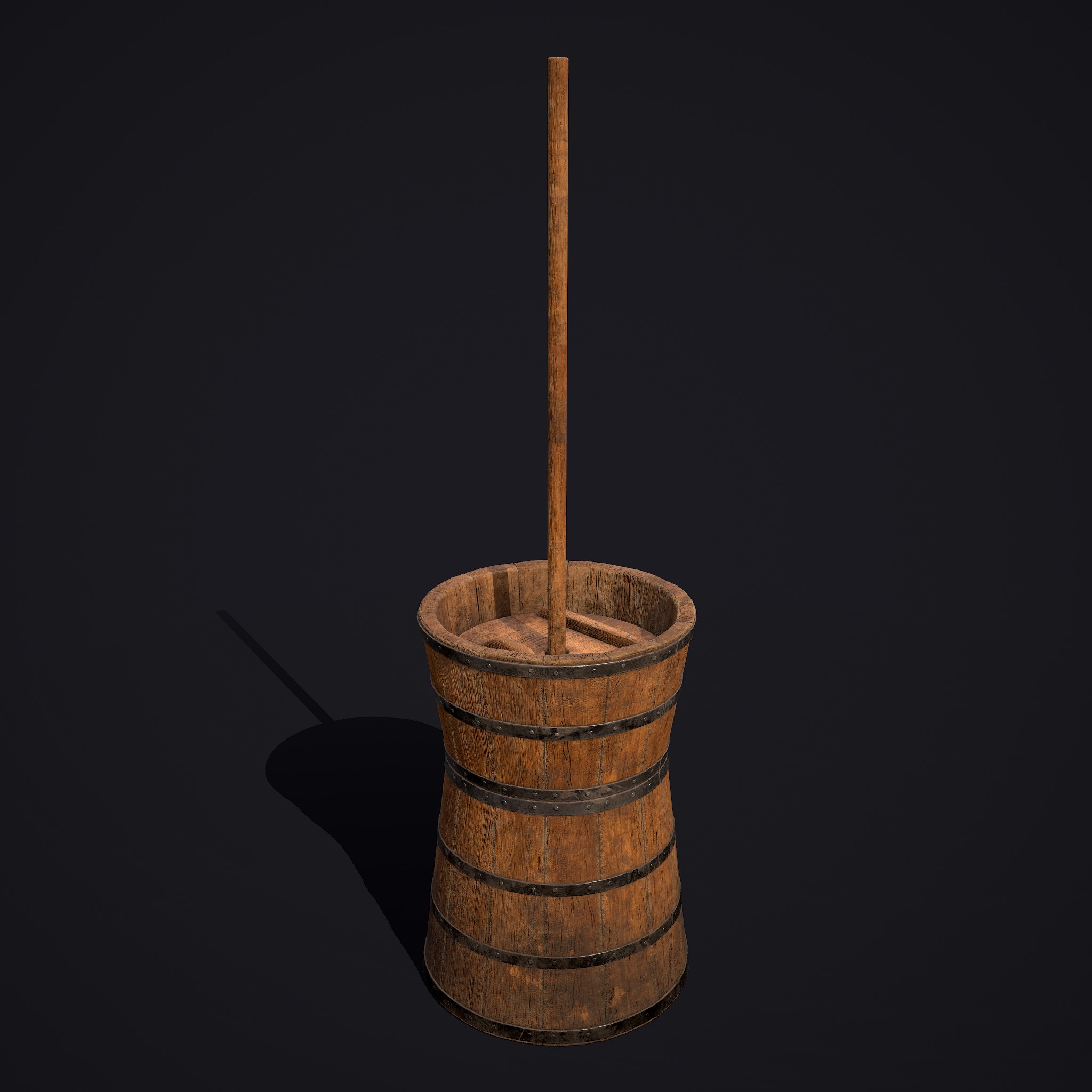 Butter Churn - 3D Model by Get Dead Entertainment