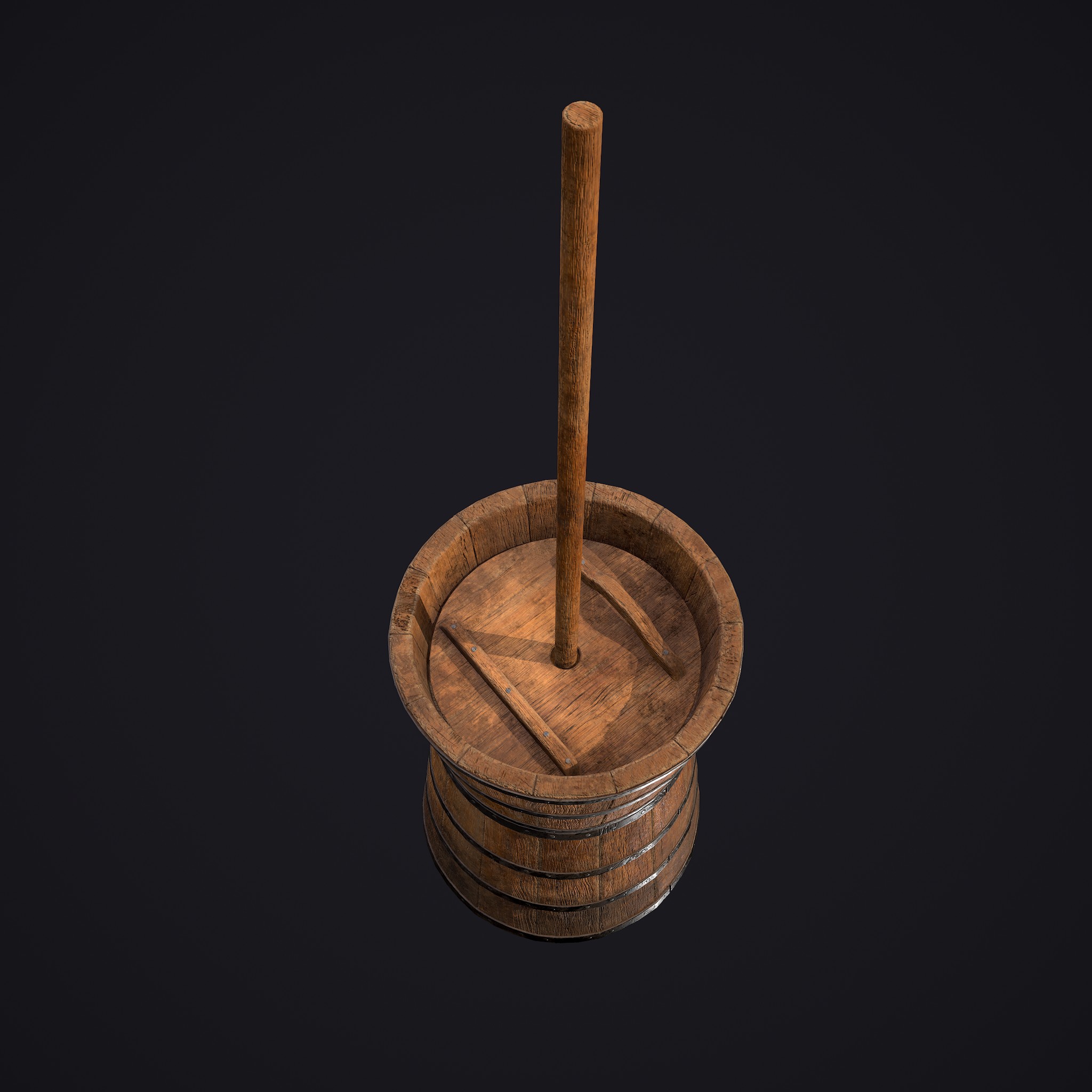 Butter Churn - 3D Model by Get Dead Entertainment