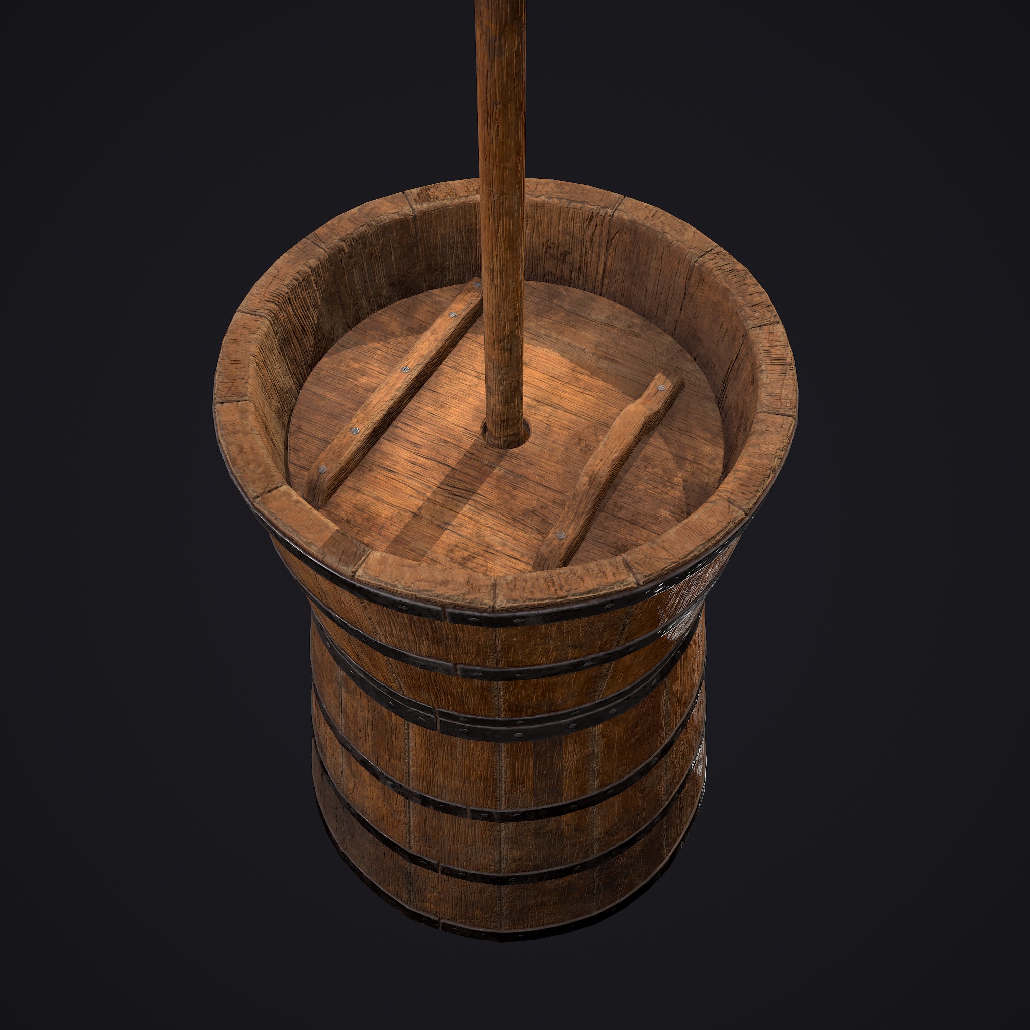 Butter Churn - 3D Model by Get Dead Entertainment