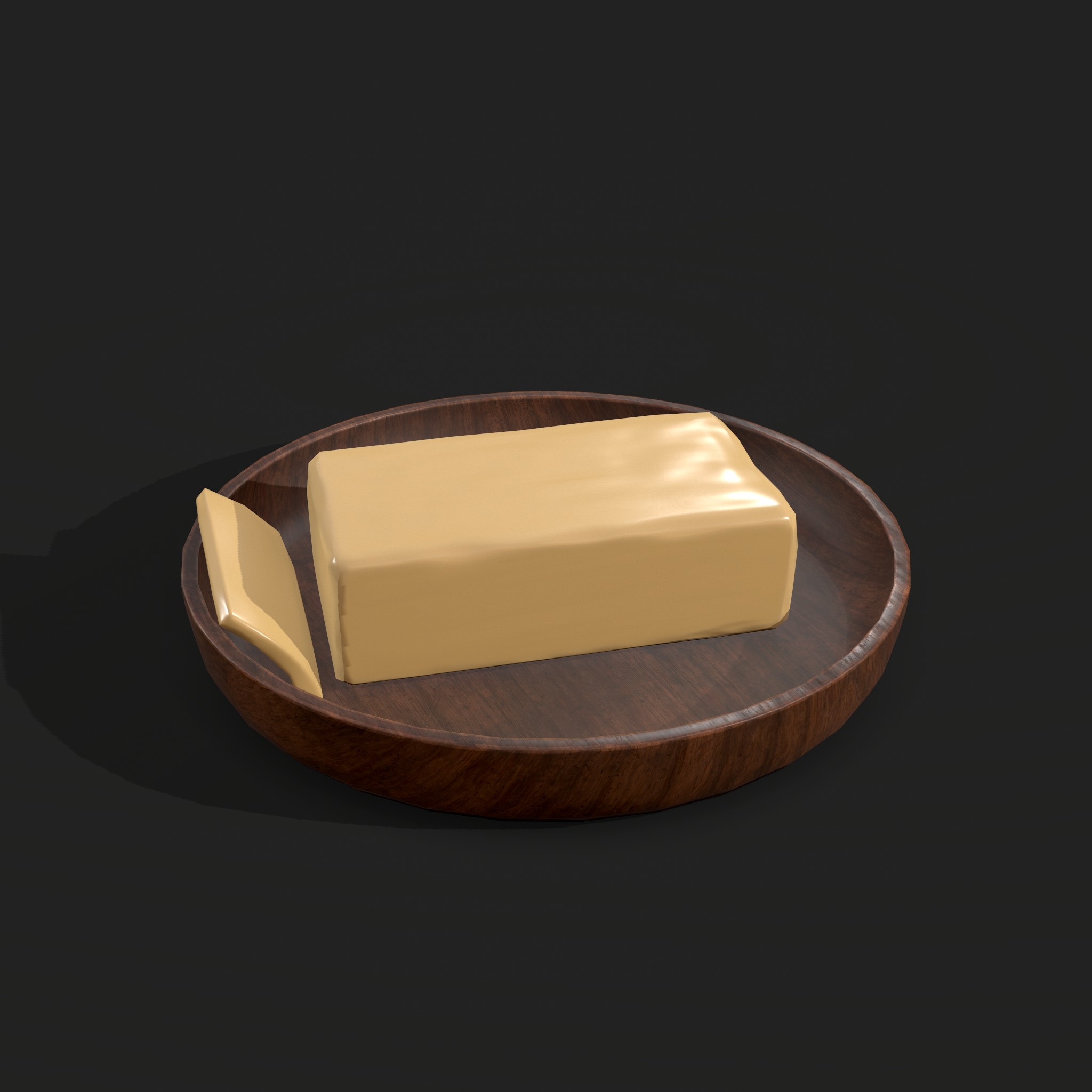 Butter Plate - 3D Model by Get Dead Entertainment