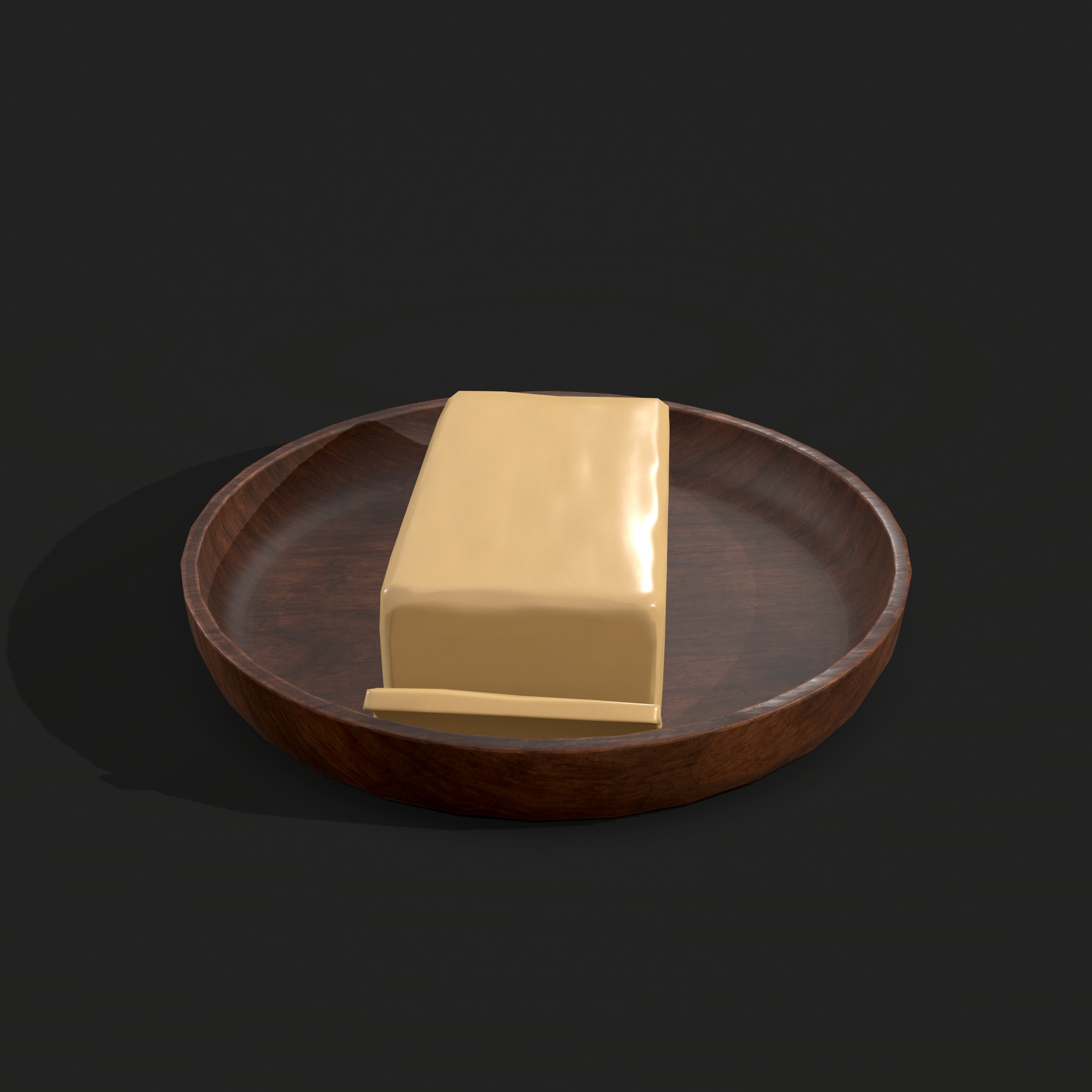 Butter Plate - 3D Model by Get Dead Entertainment