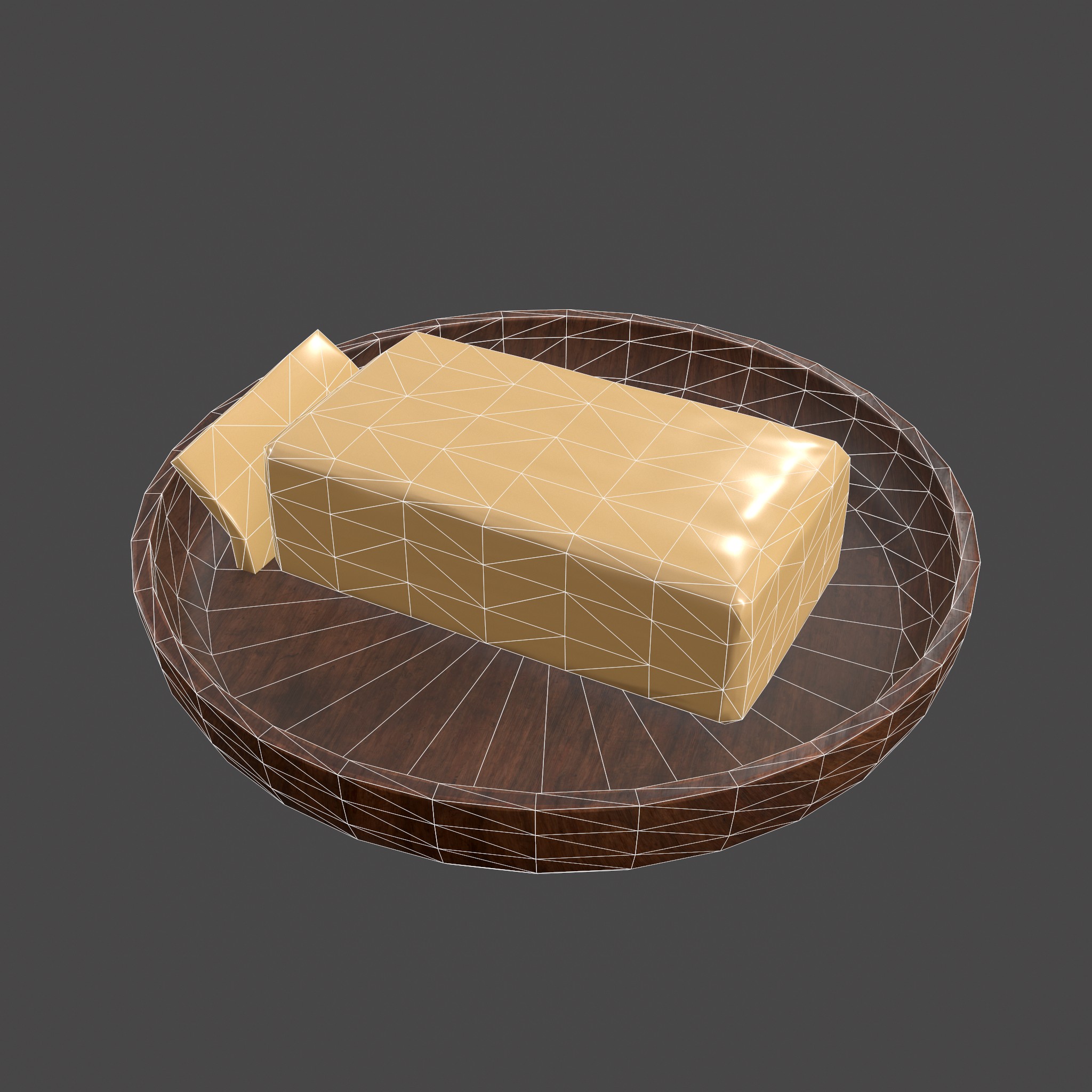 Butter Plate - 3D Model by Get Dead Entertainment