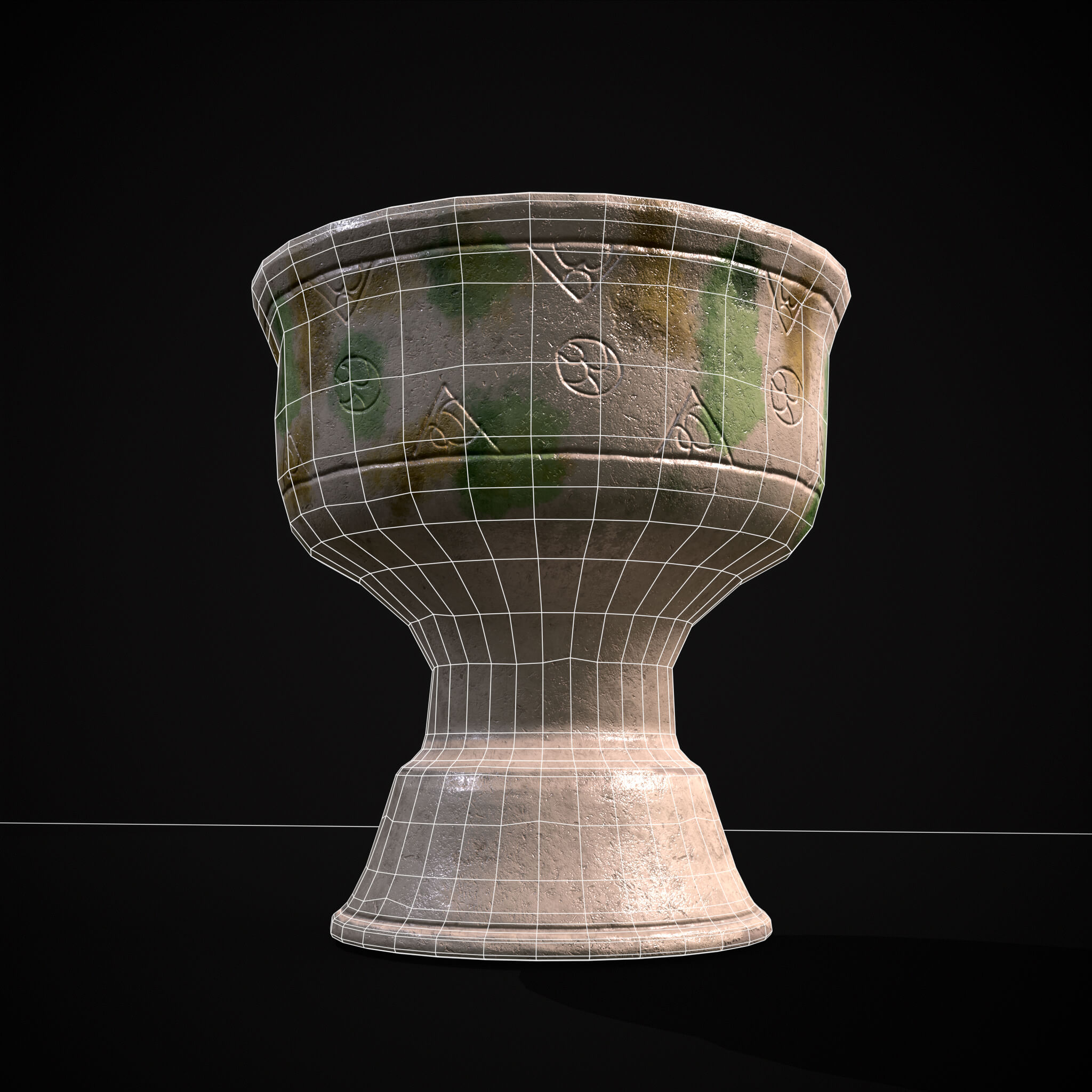 Byzantine Bowl - 3D Model by Get Dead Entertainment