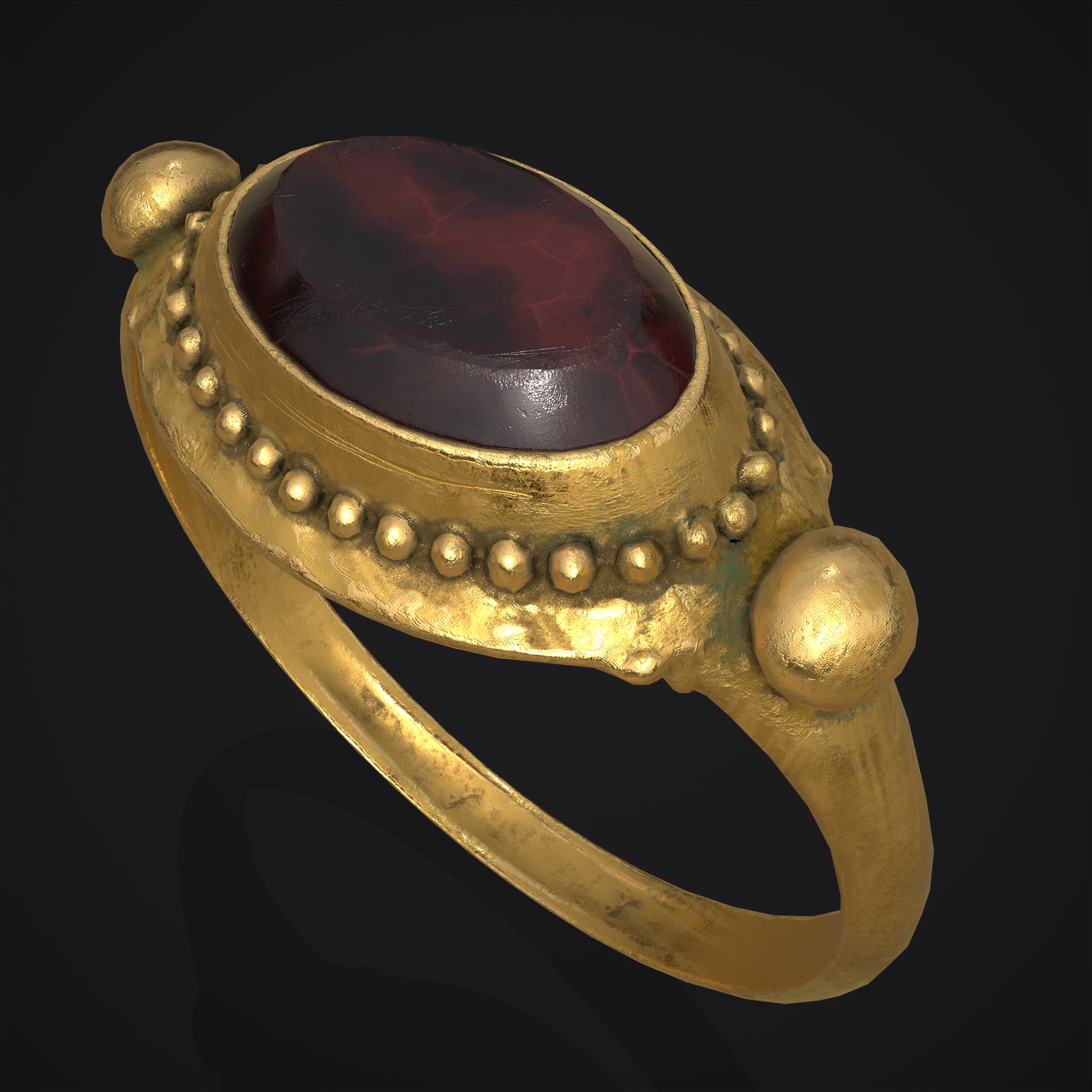 Byzantine Ring - 3D Model by Get Dead Entertainment