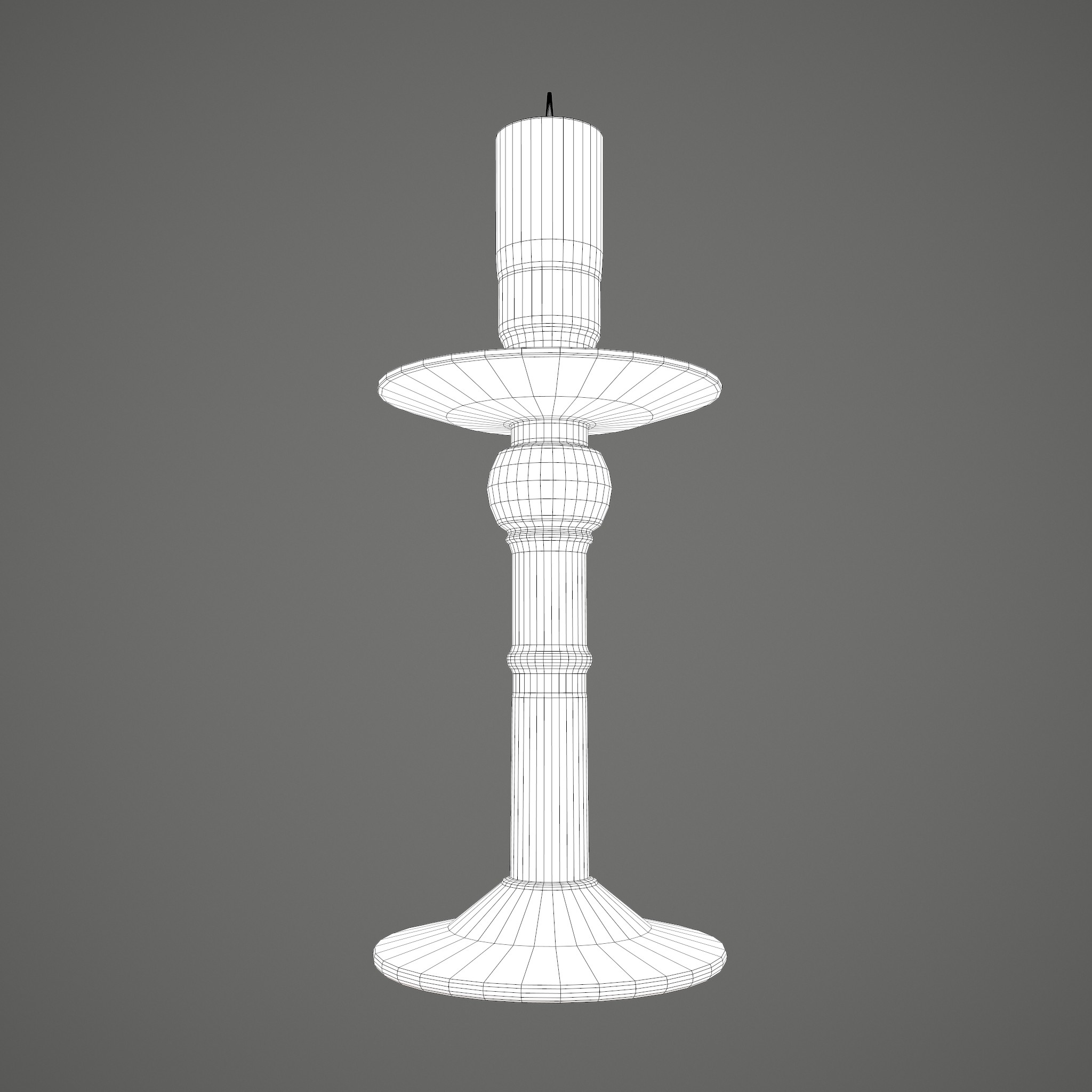 Candle Holder 1 - 3D Model by Get Dead Entertainment
