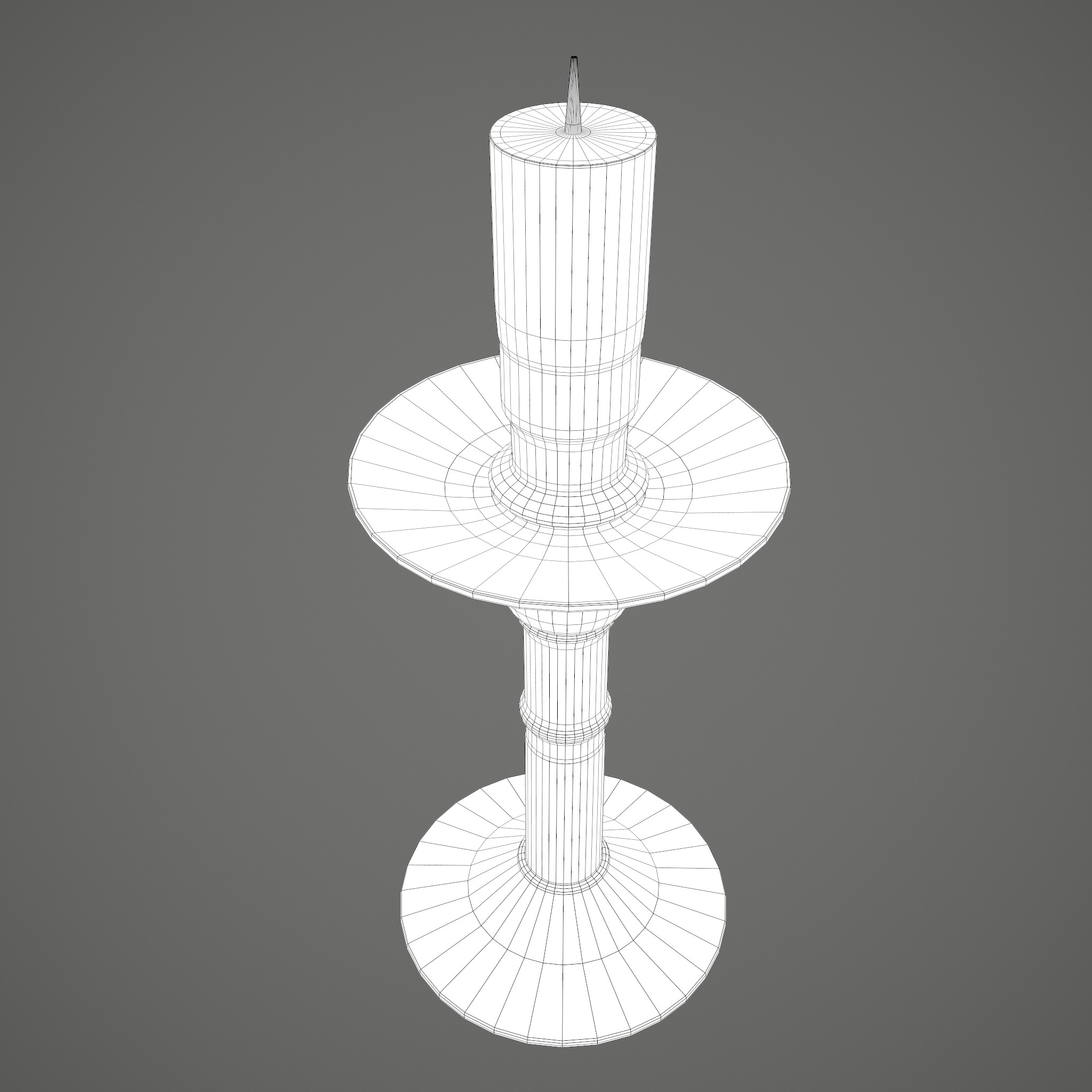 Candle Holder 1 - 3D Model by Get Dead Entertainment