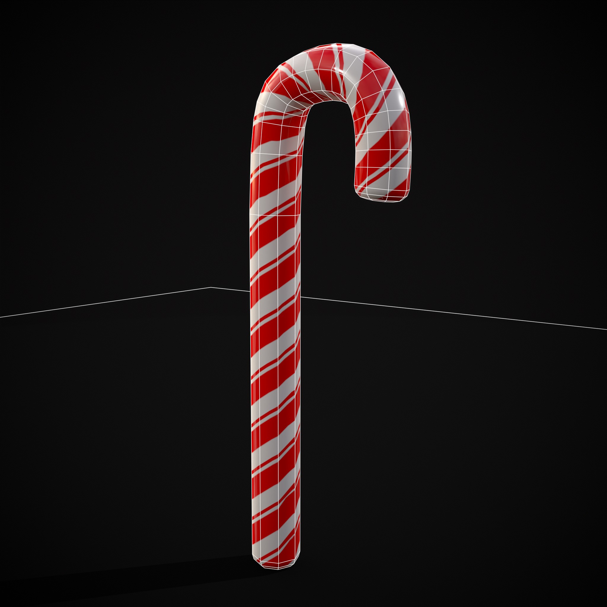 Candy Cane Model by Get Dead Entertainment