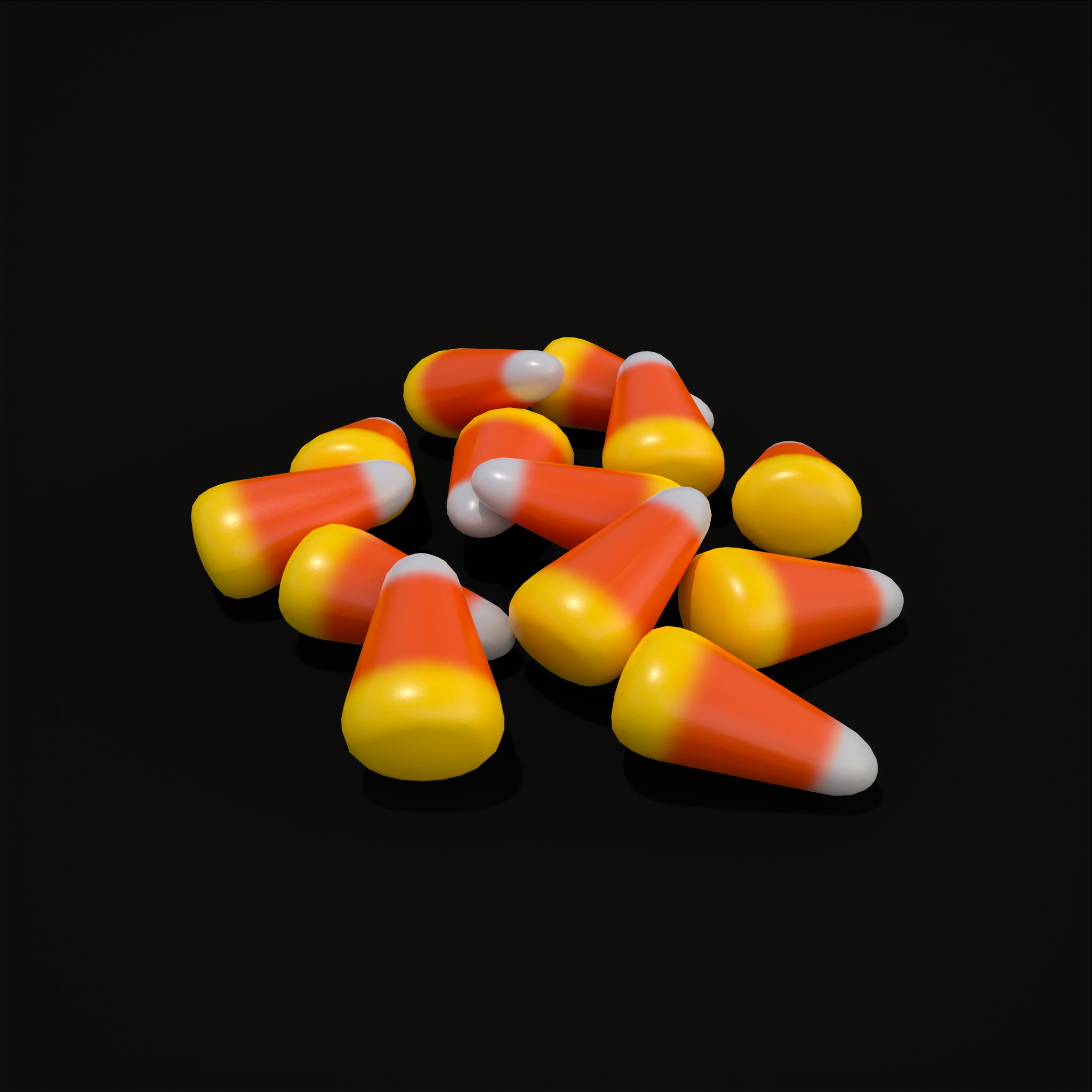 Candy Corn Pile - 3D Model by Get Dead Entertainment