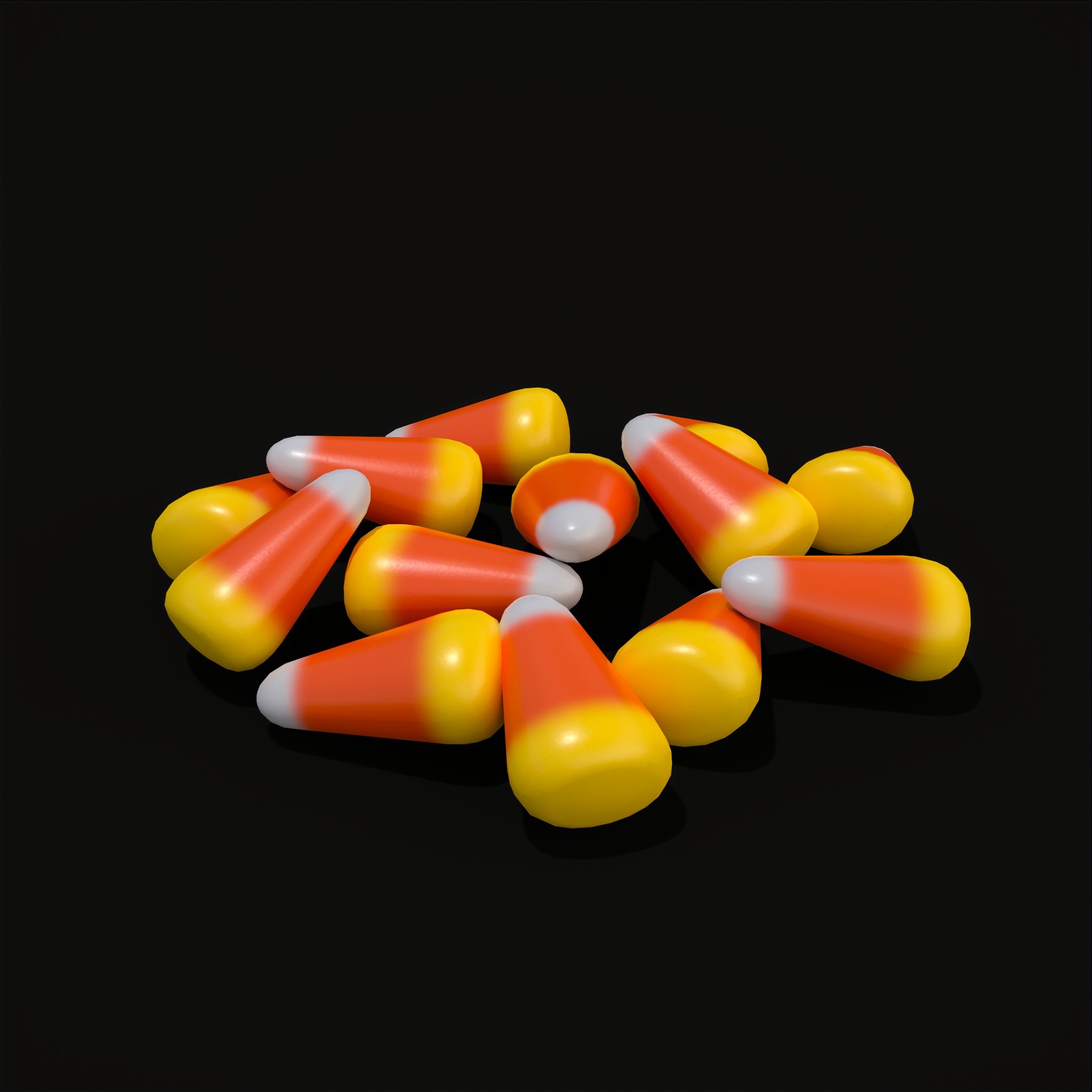 Candy Corn Pile - 3D Model by Get Dead Entertainment