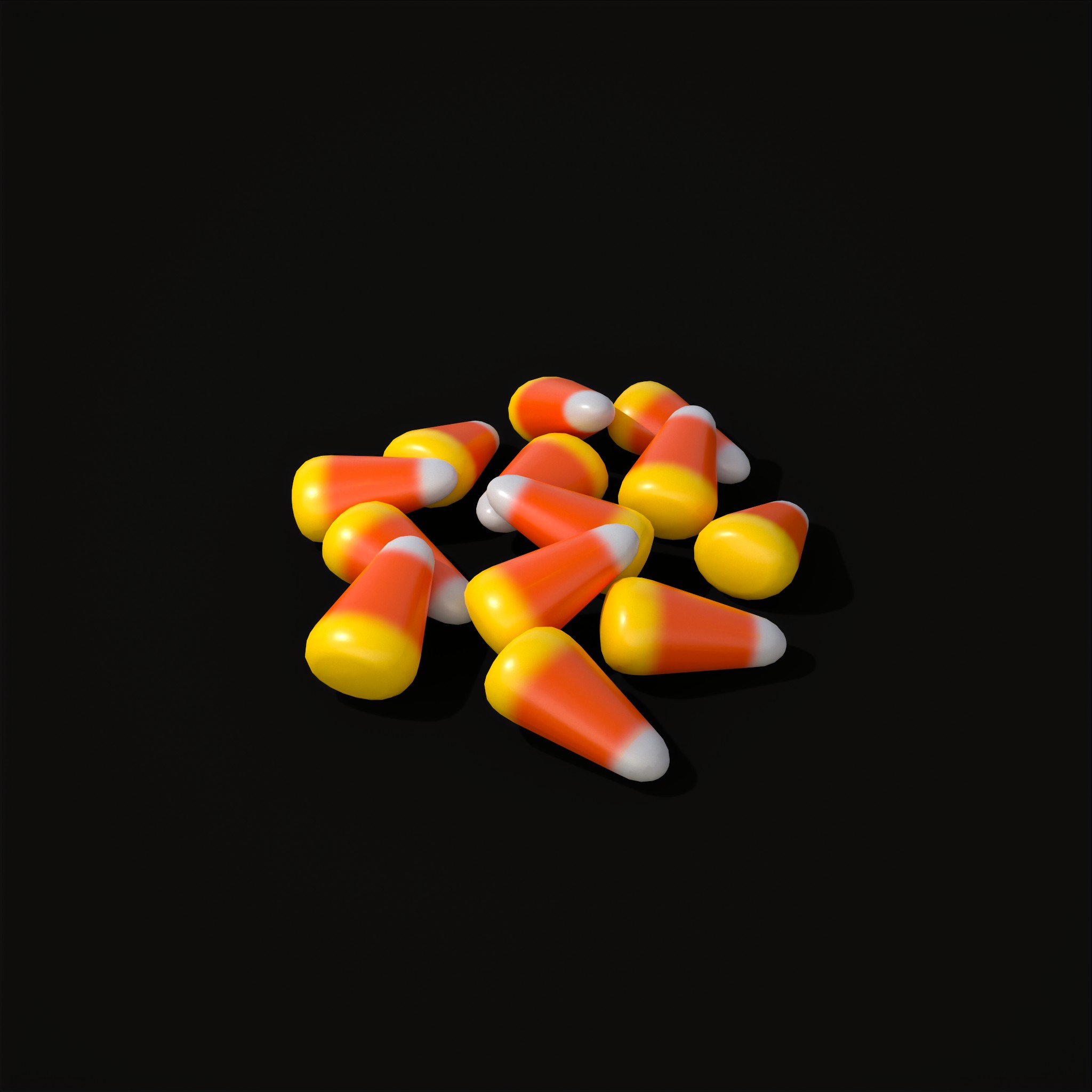 Candy Corn Pile - 3D Model by Get Dead Entertainment