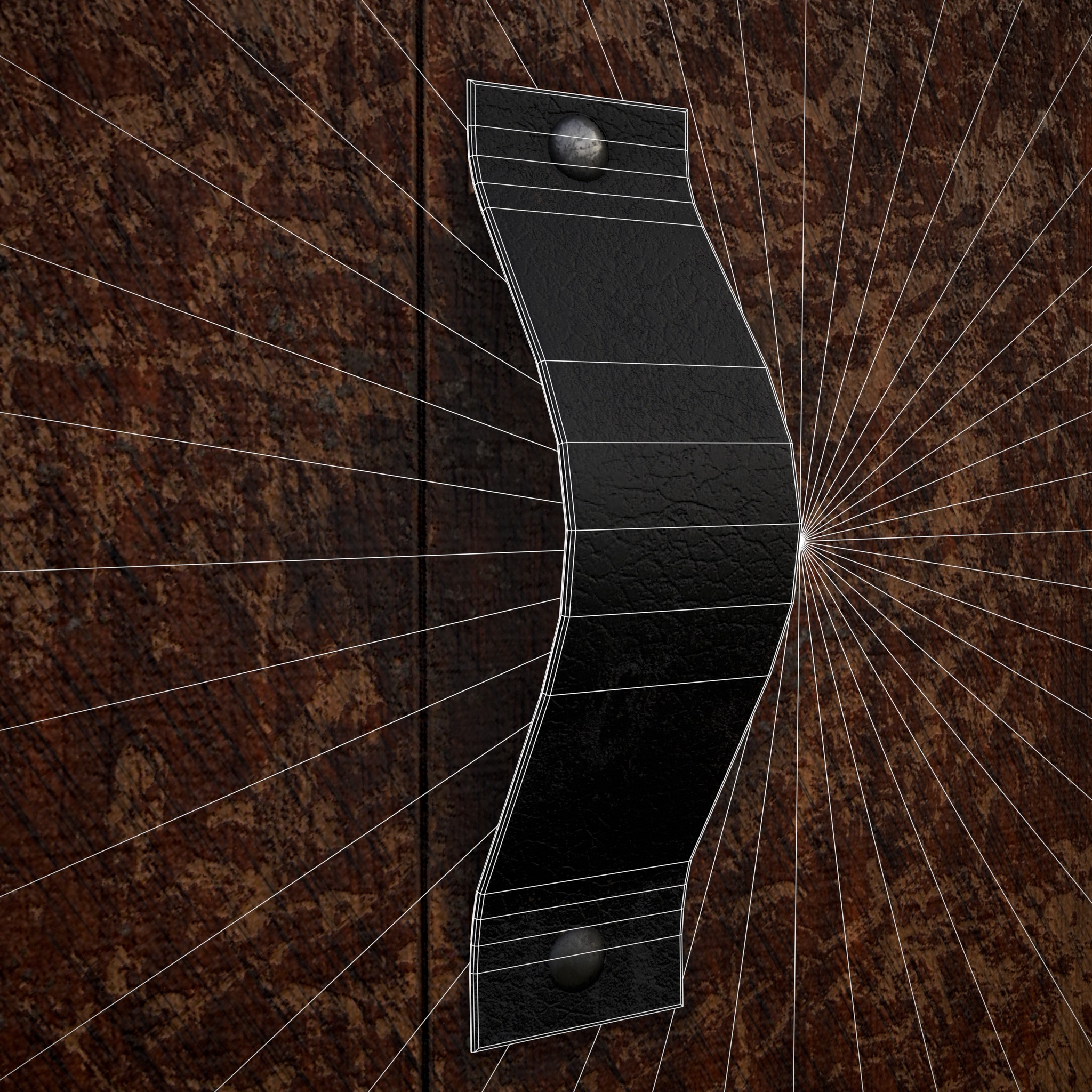 Carved Round Wooden Phoenix Shield - 3D Model by Get Dead Entertainment