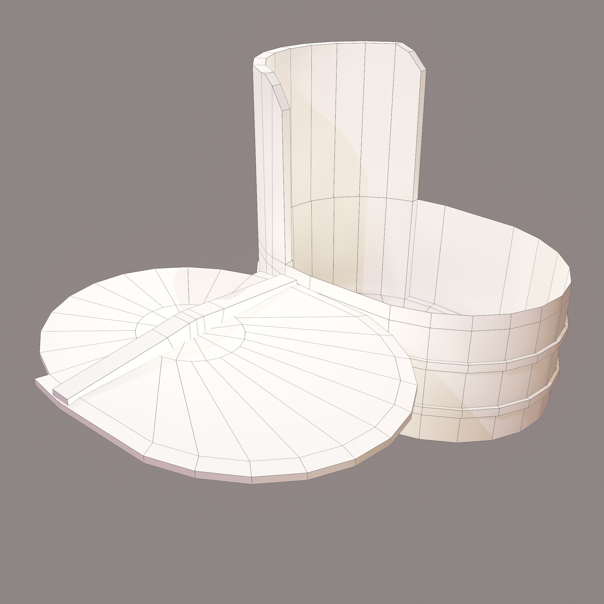 Chamber Pot Old - Free 3D Model by Get Dead Entertainment