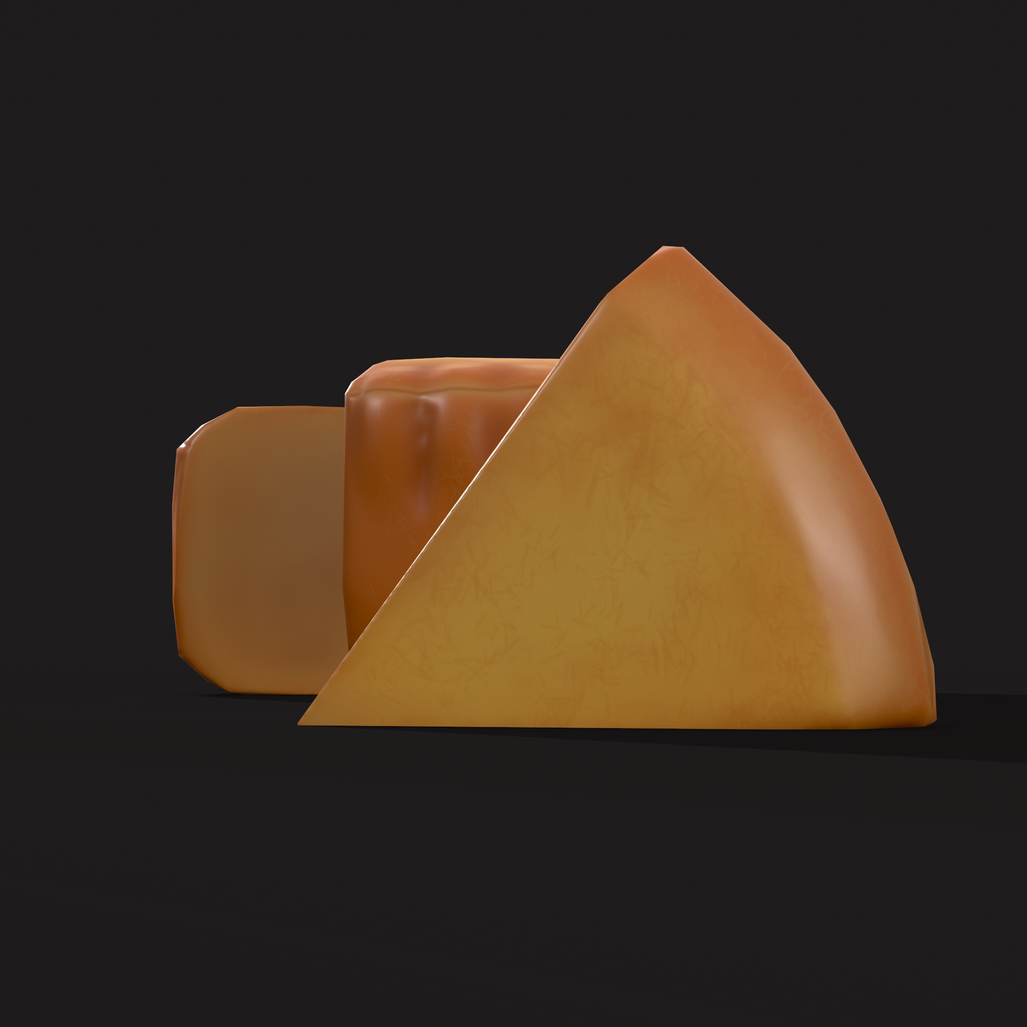 Cheddar Cheese - 3D Model by Get Dead Entertainment