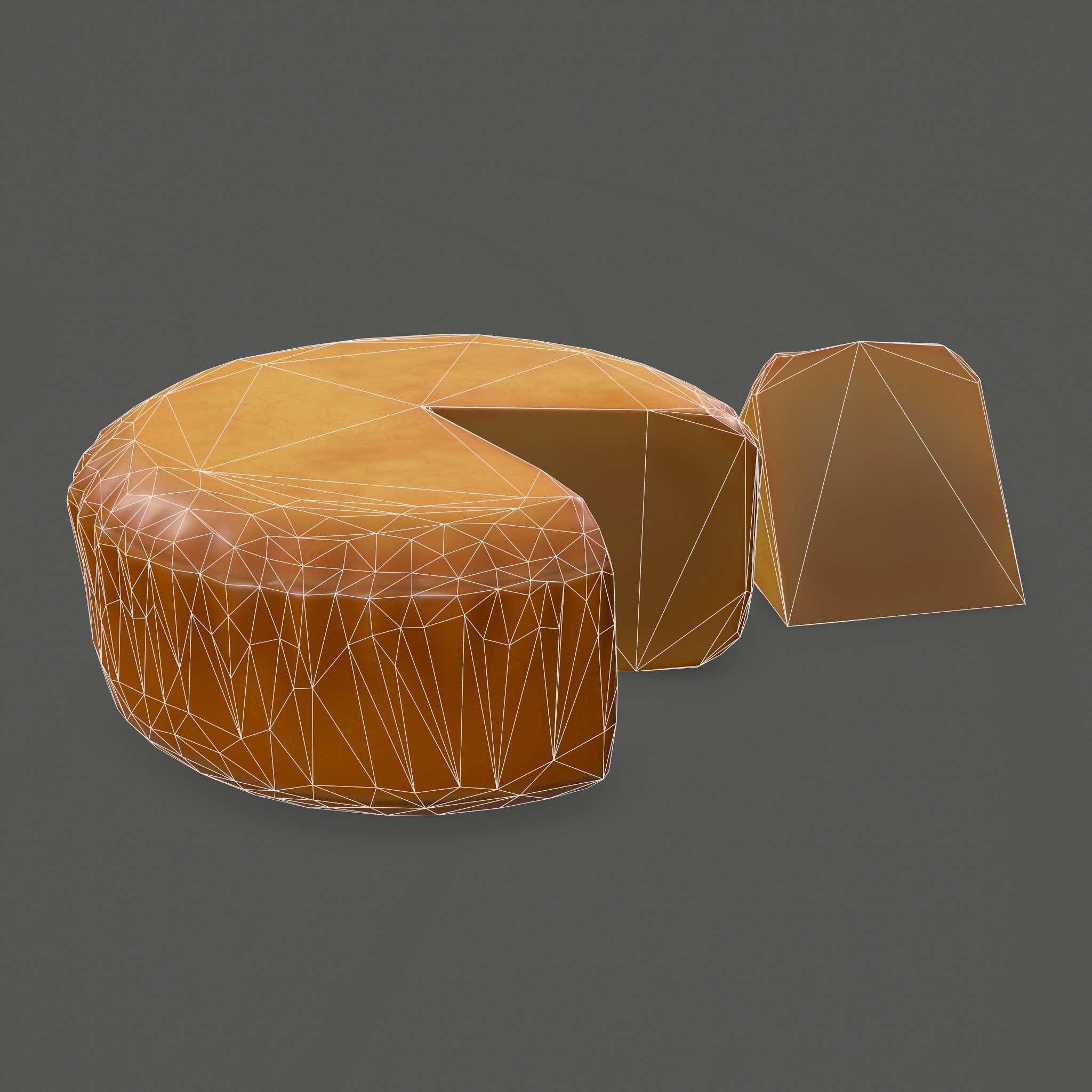 Cheddar Cheese - 3D Model by Get Dead Entertainment