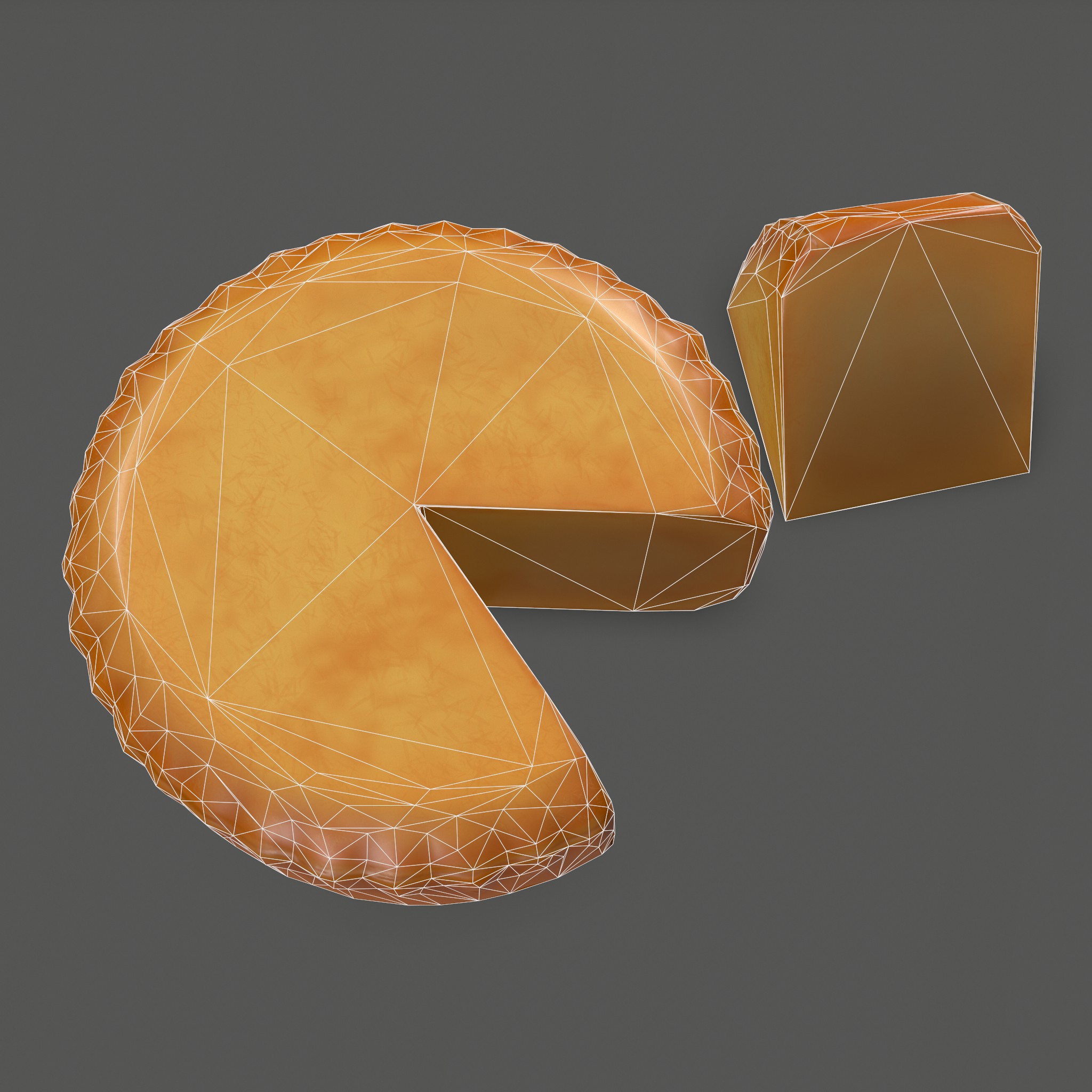 Cheddar Cheese - 3D Model by Get Dead Entertainment