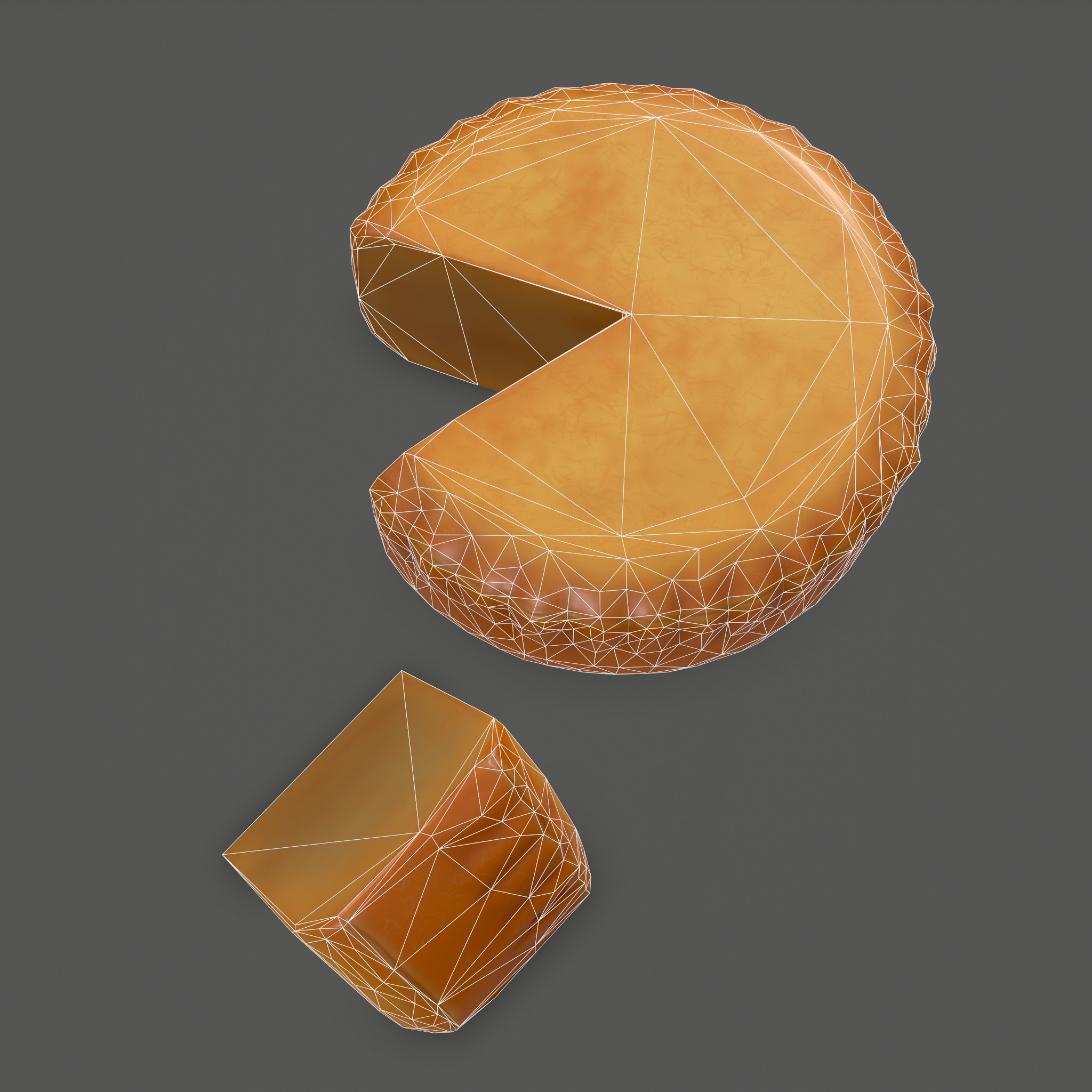 Cheddar Cheese - 3D Model by Get Dead Entertainment