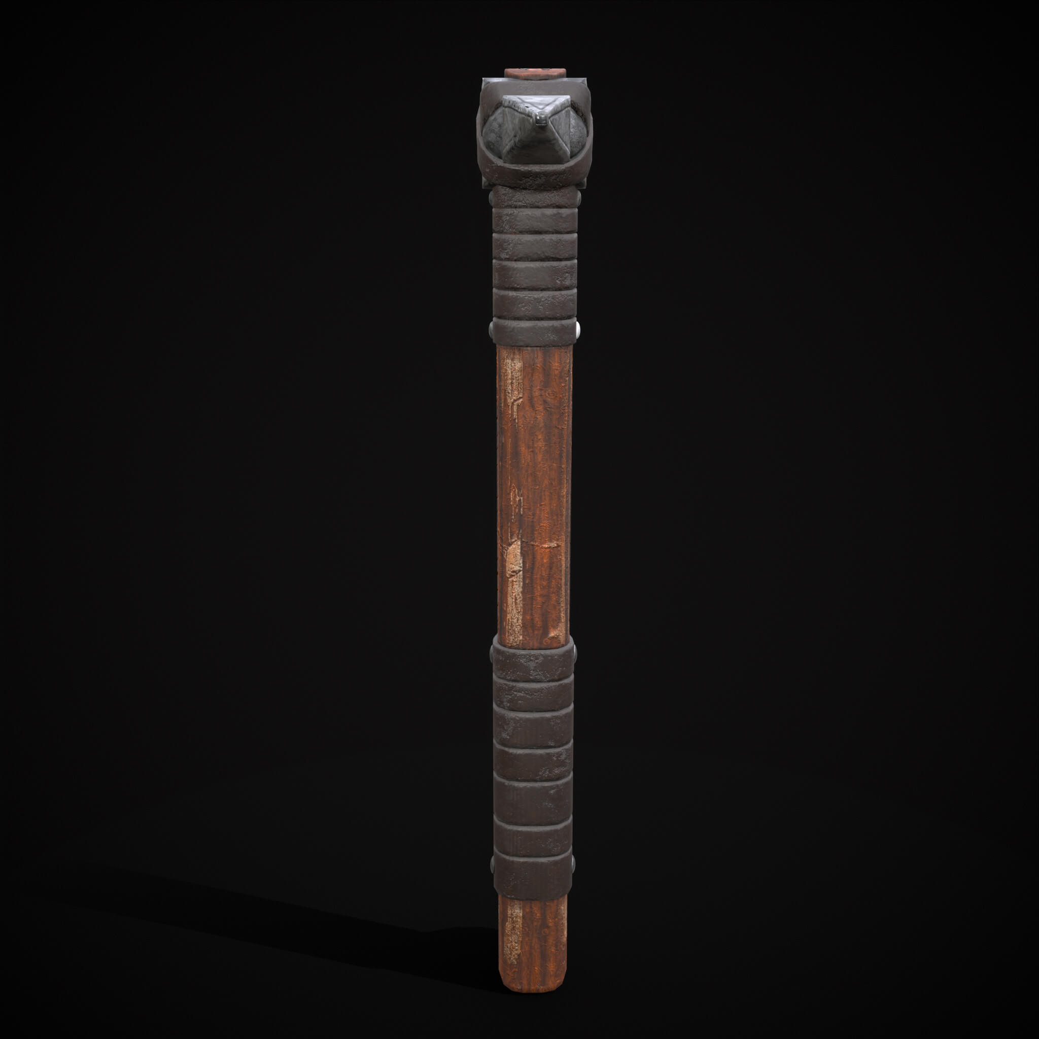 Chestnut Viking Ax - 3D Model by Get Dead Entertainment