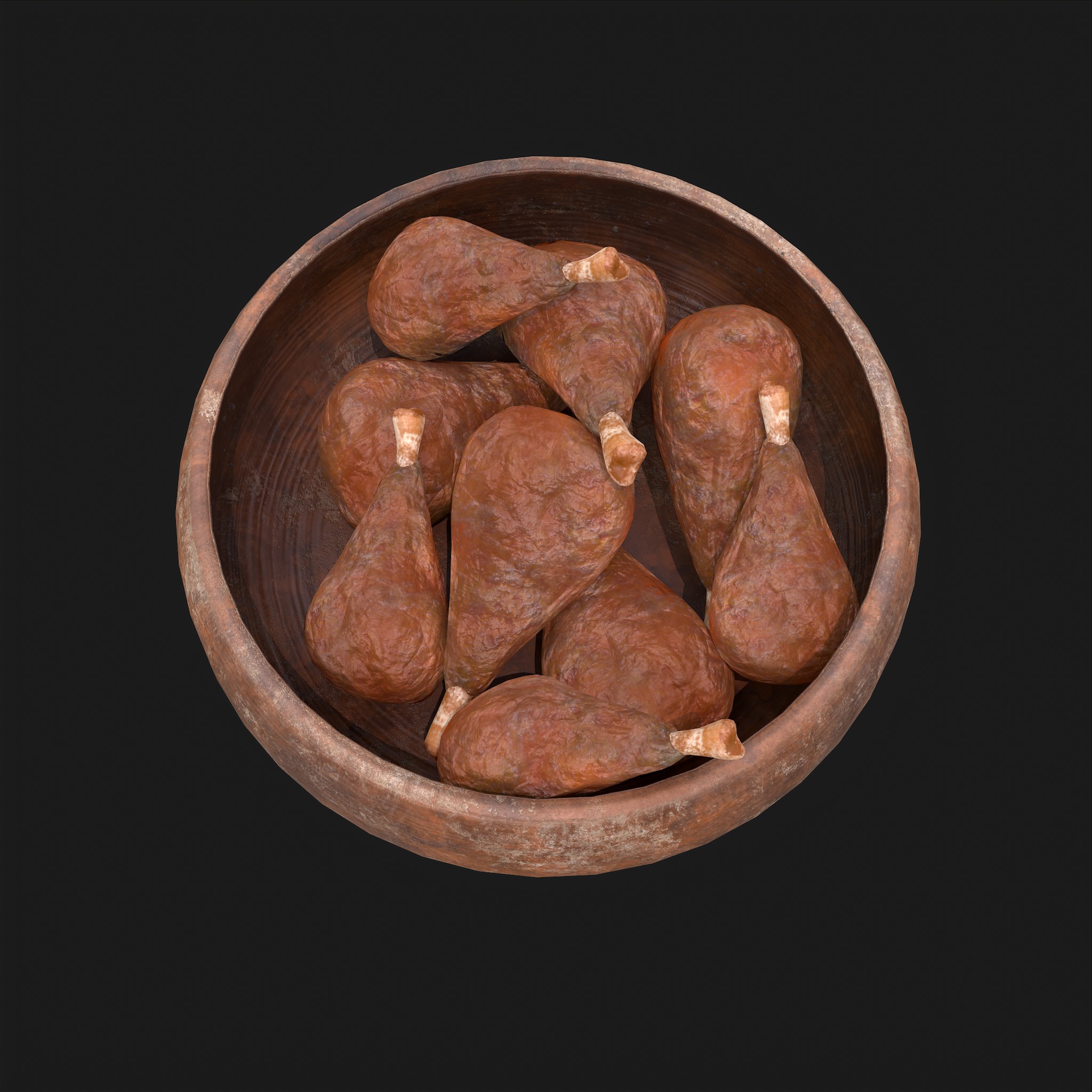 Chicken In Bowl - 3D Model by Get Dead Entertainment