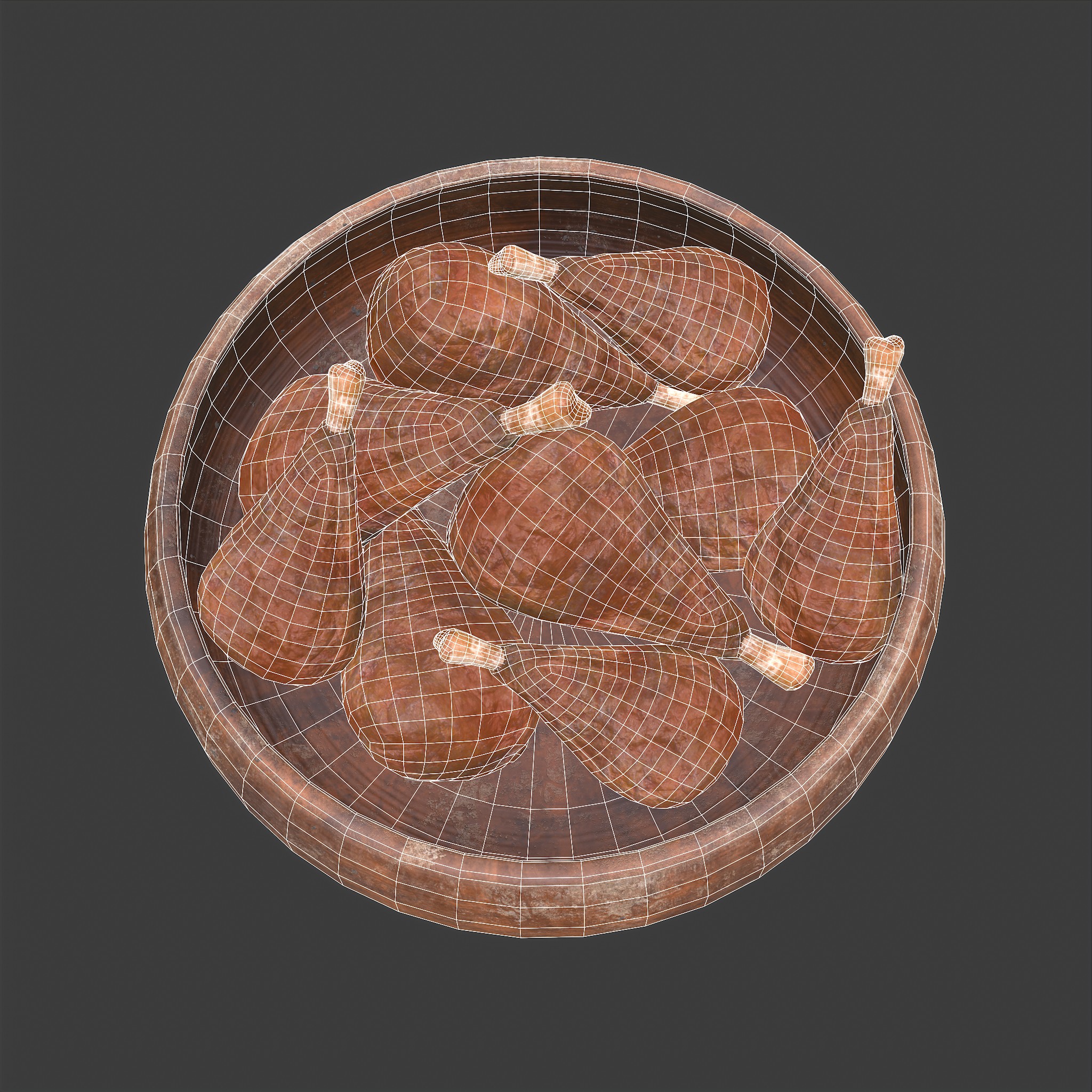 Chicken in Bowl - 3D Model by Get Dead Entertainment