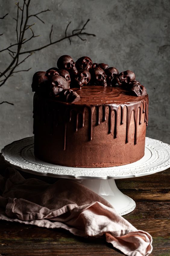 Chocolate Skull Cake - 3D Model by Get Dead Entertainment