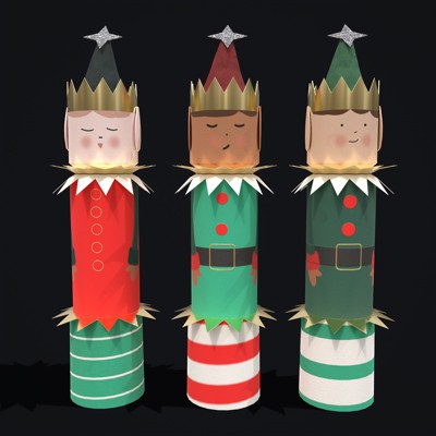 Christmas Crackers - 3D Model by Get Dead Entertainment
