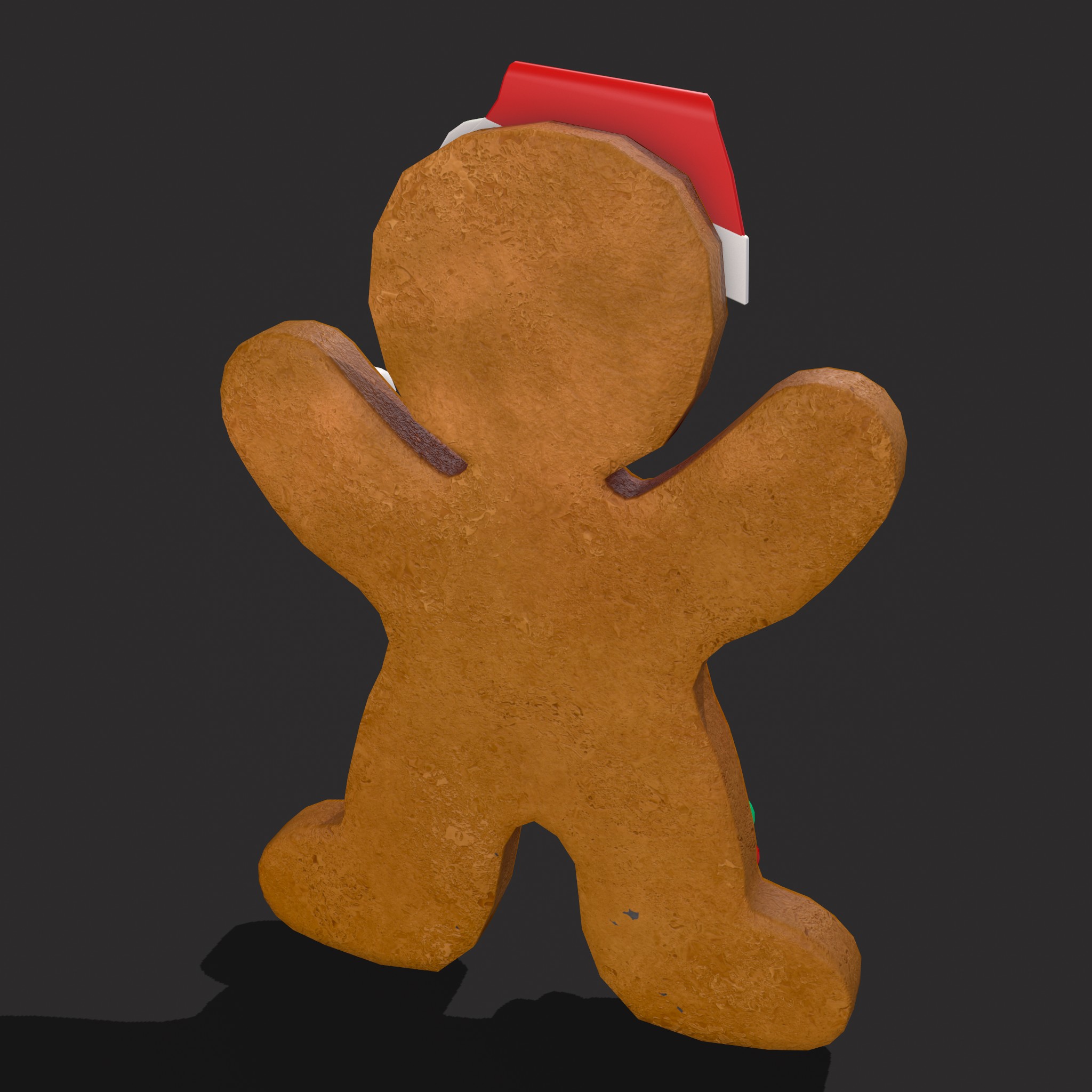 Christmas Gingerbread Cookie - Free 3D Model by Get Dead Entertainment