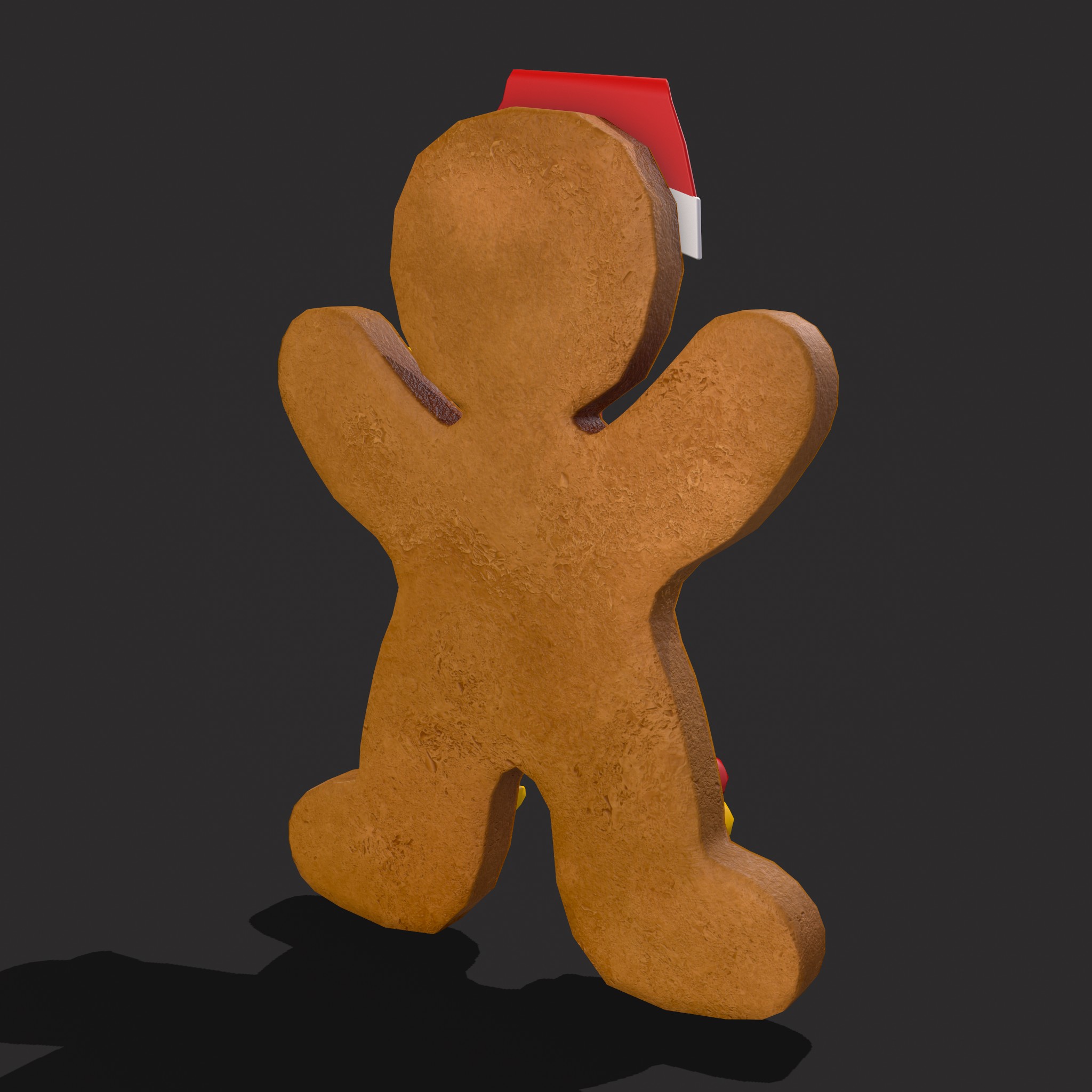 Christmas Gingerbread Cookie - Free 3D Model by Get Dead Entertainment