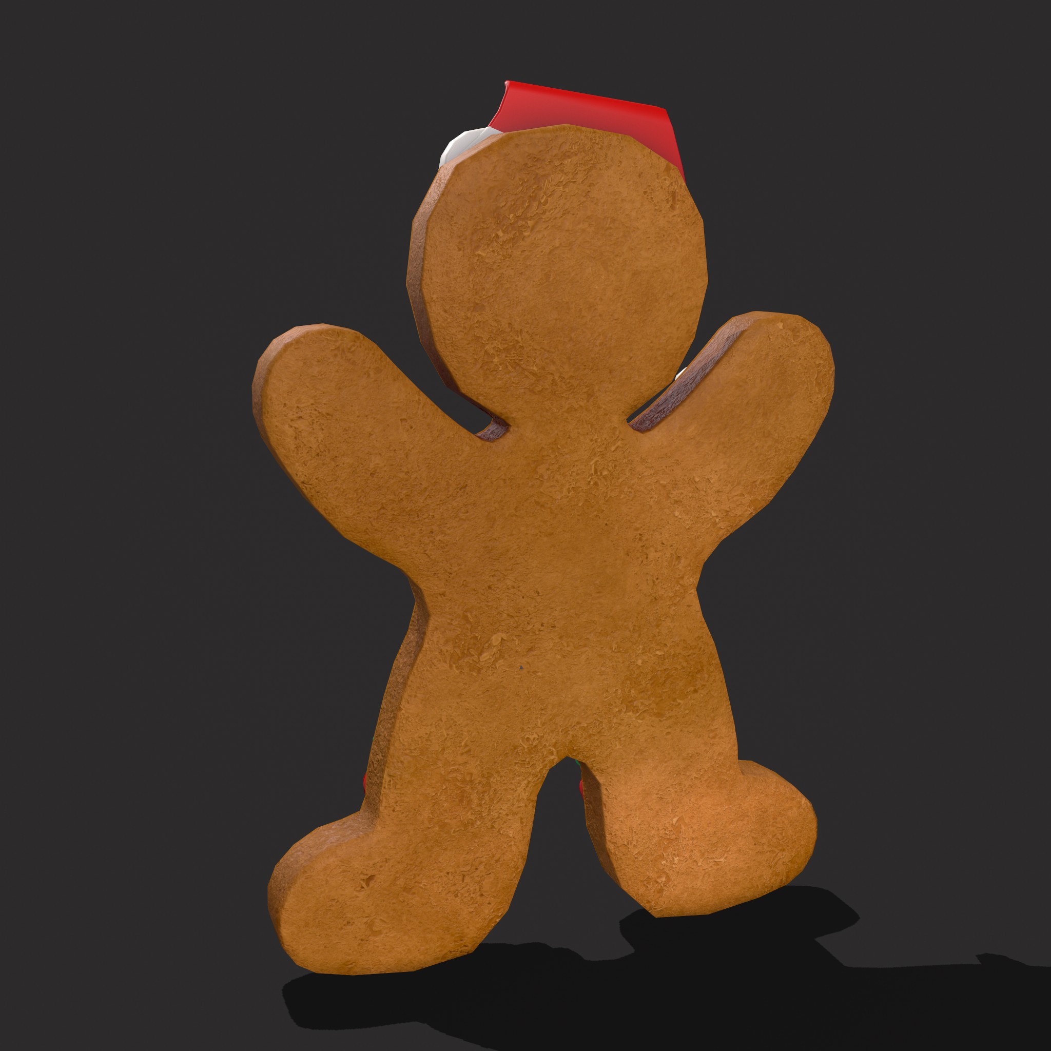 Christmas Gingerbread Cookie - Free 3D Model by Get Dead Entertainment