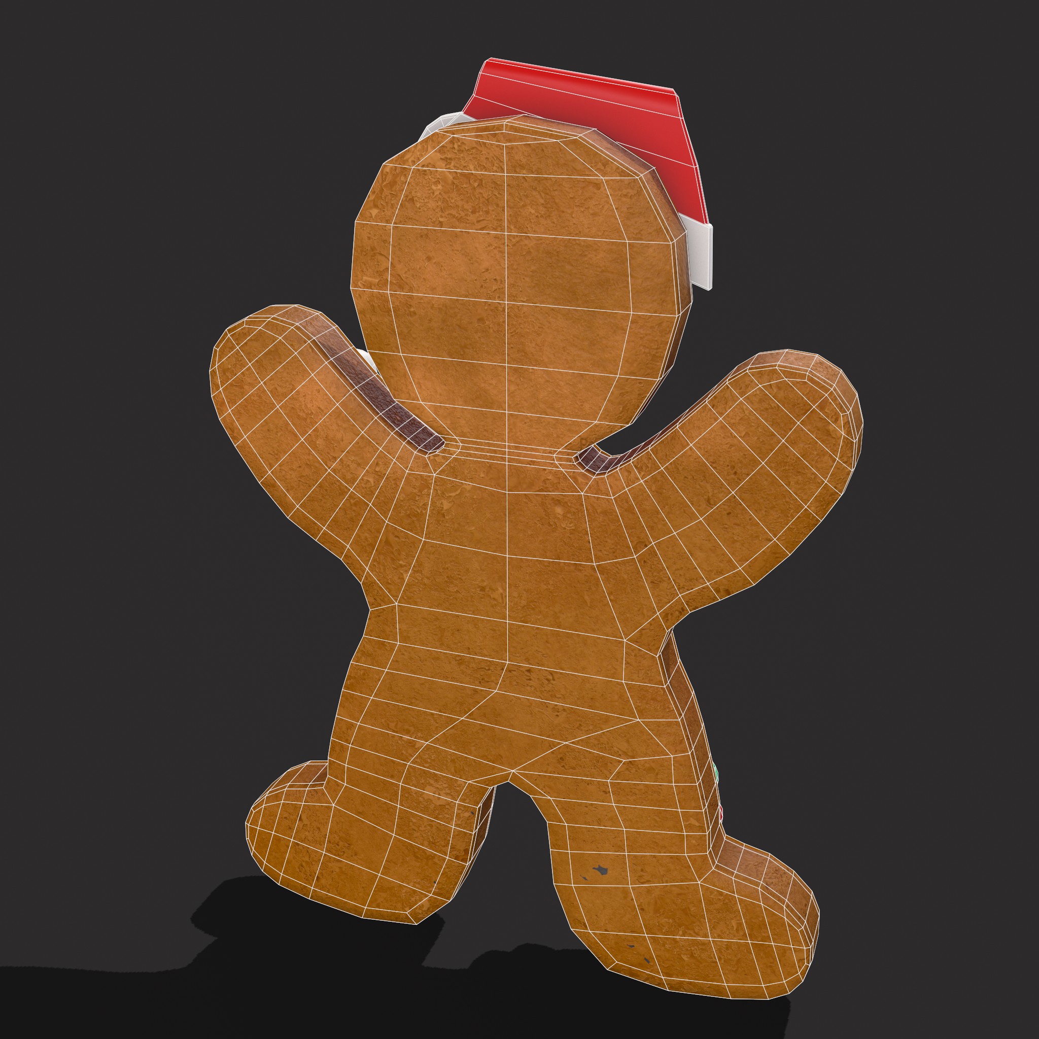 Christmas Gingerbread Cookie - Free 3D Model by Get Dead Entertainment