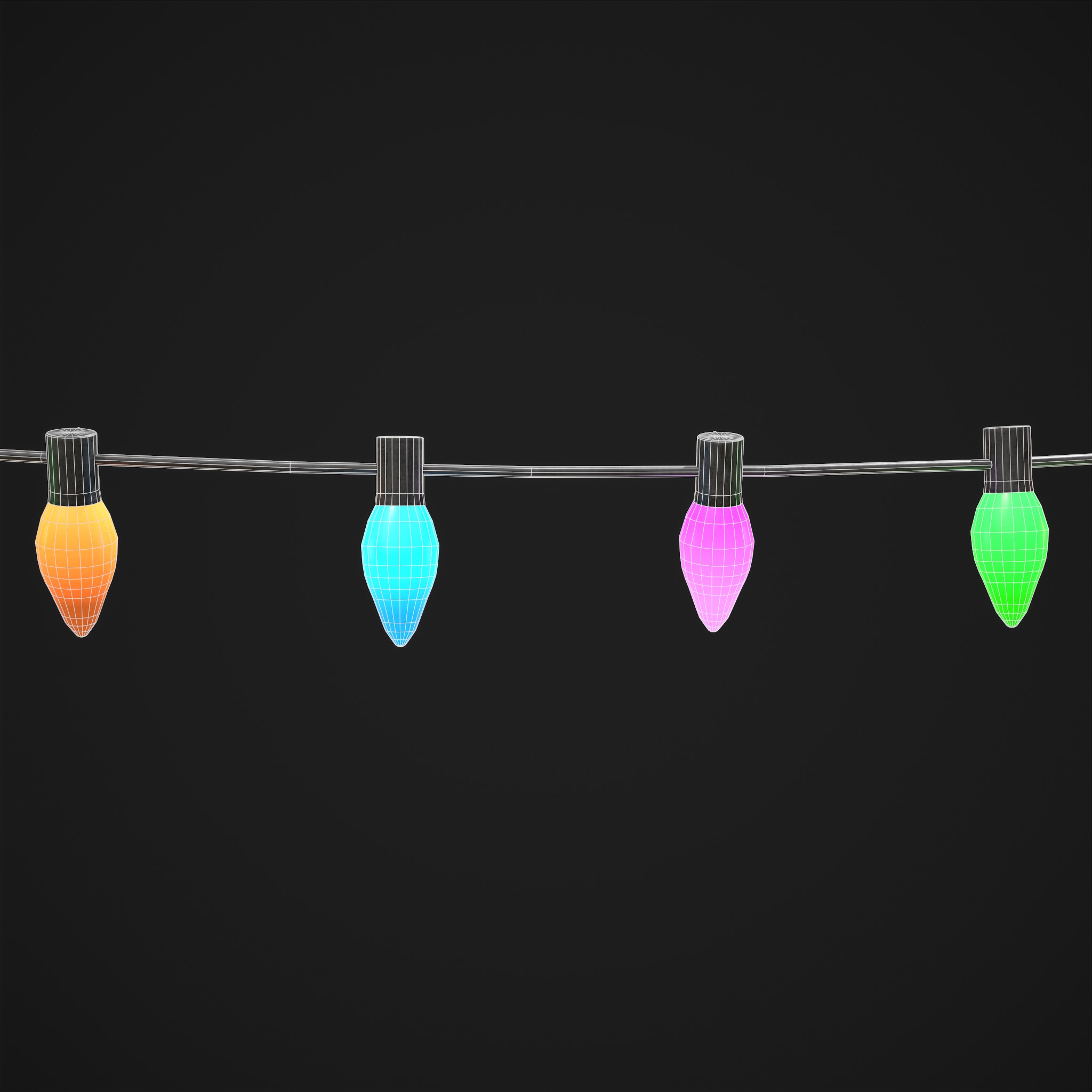 Christmas Lights - 3D Model by Get Dead Entertainment