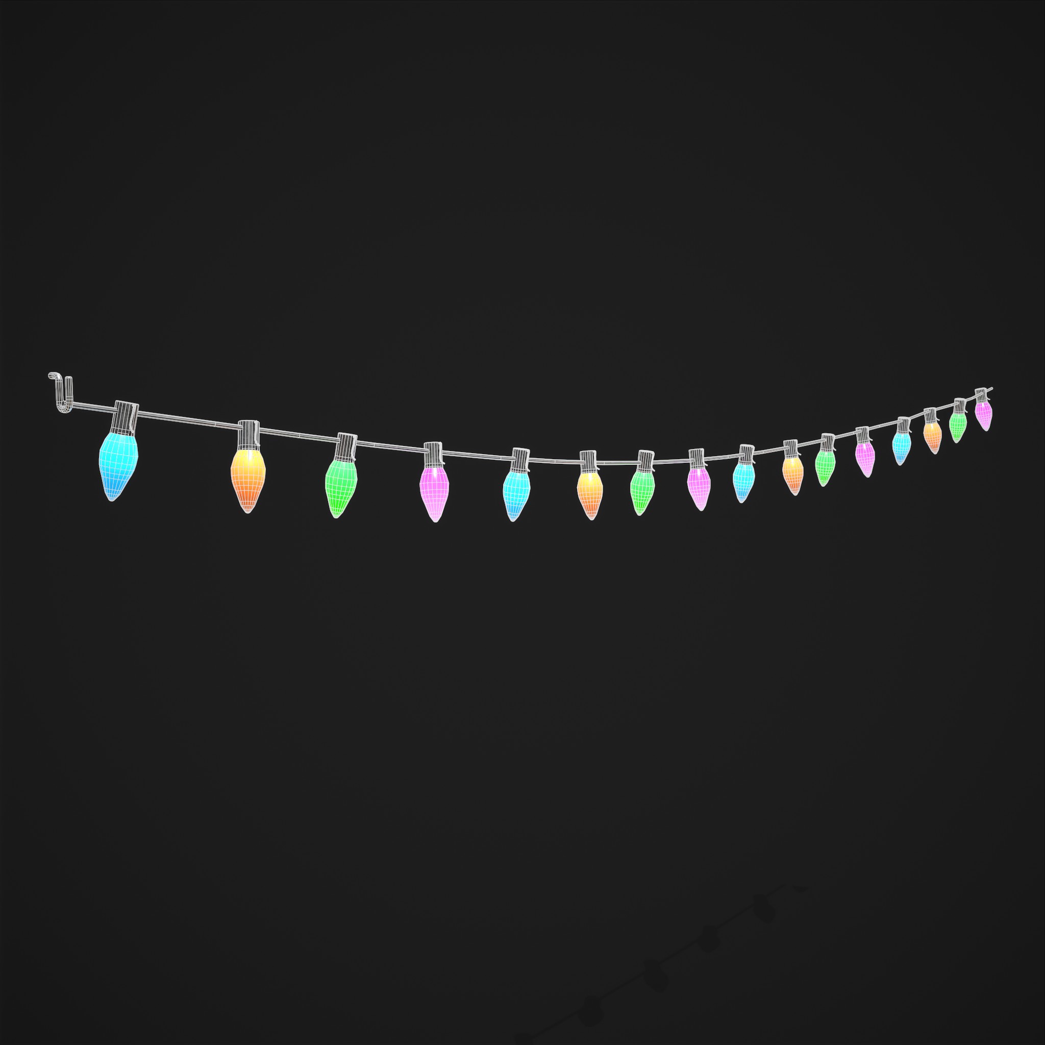 Christmas Lights - 3D Model by Get Dead Entertainment