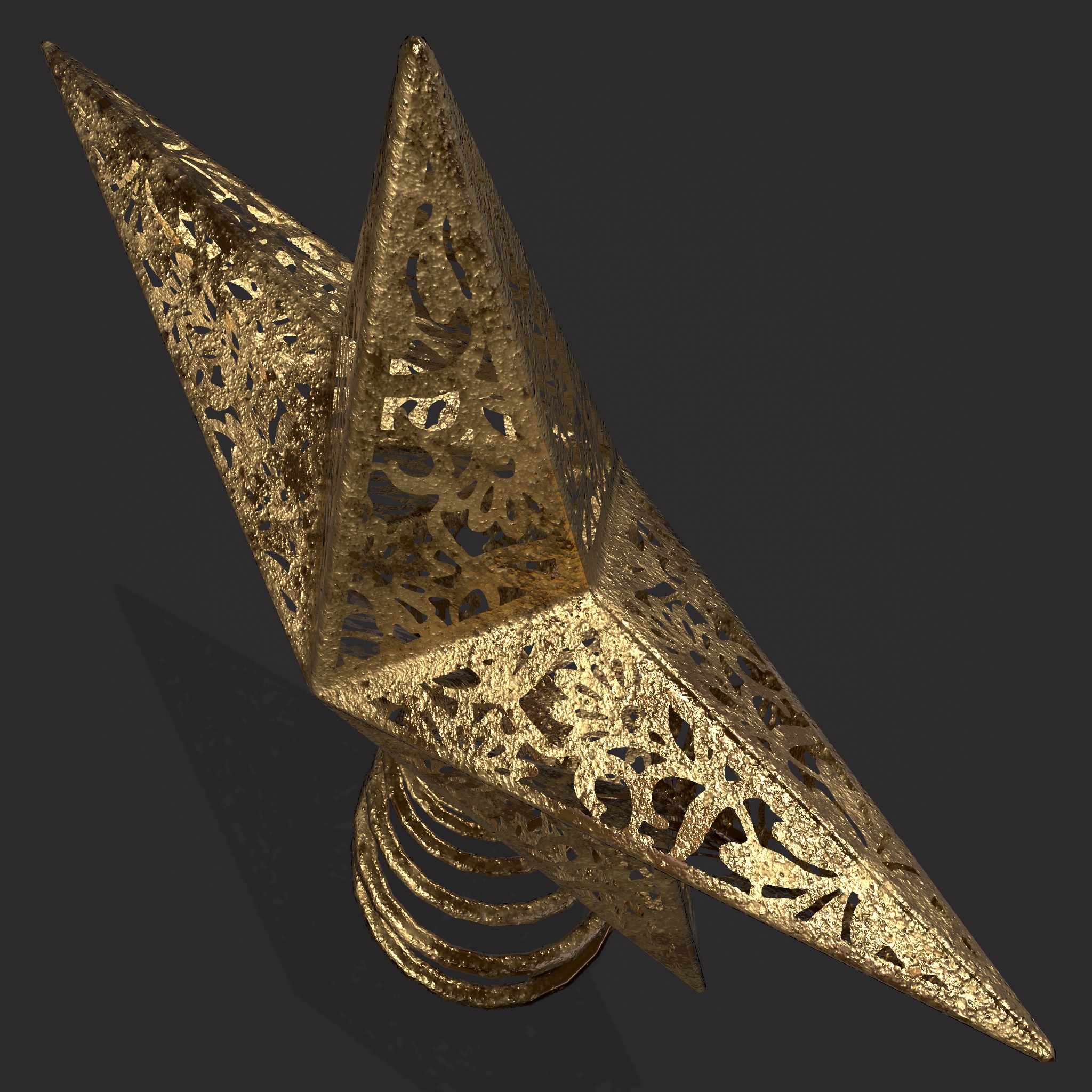 Christmas Tree Star Topper - 3D Model by Get Dead Entertainment