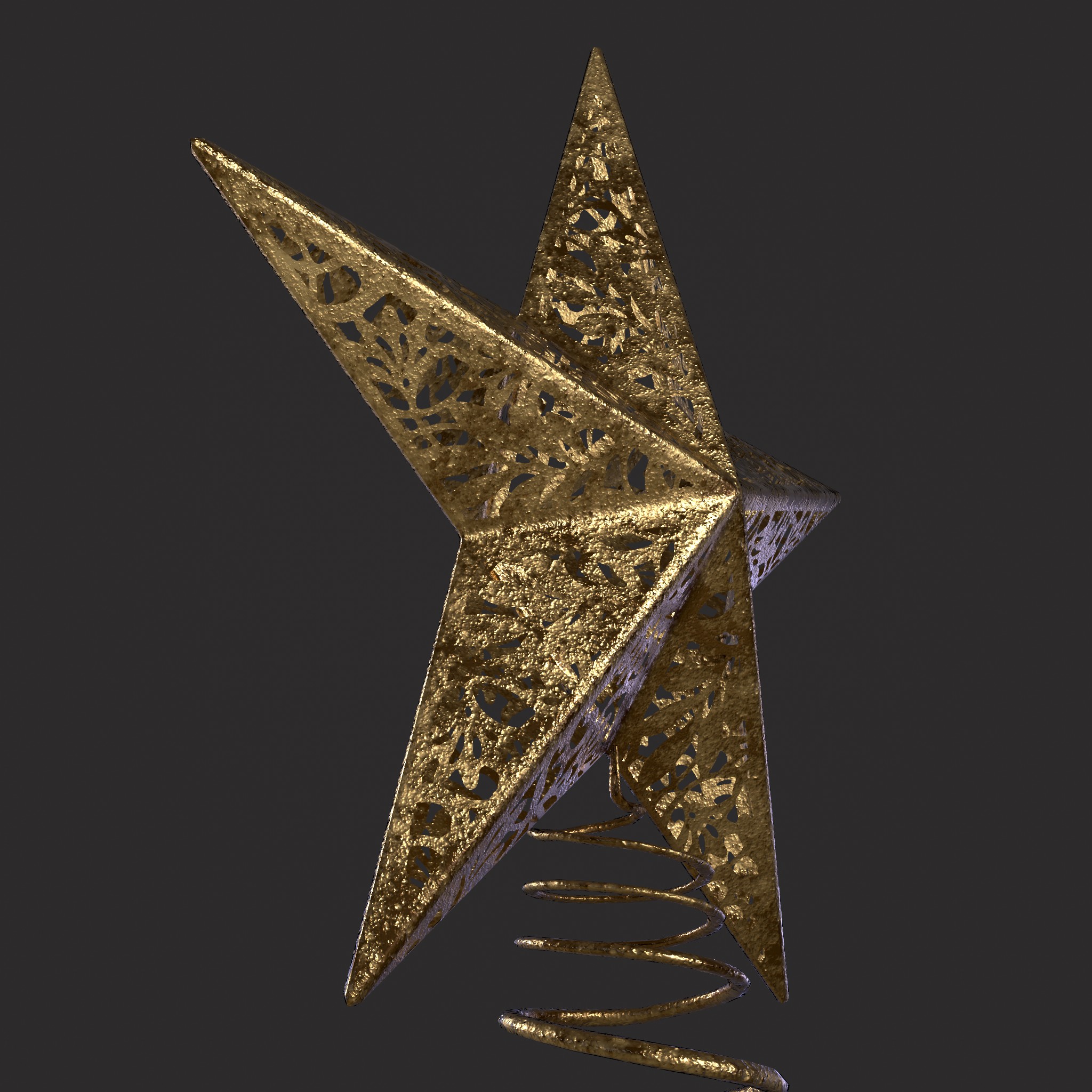 Christmas Tree Star Topper - 3D Model by Get Dead Entertainment