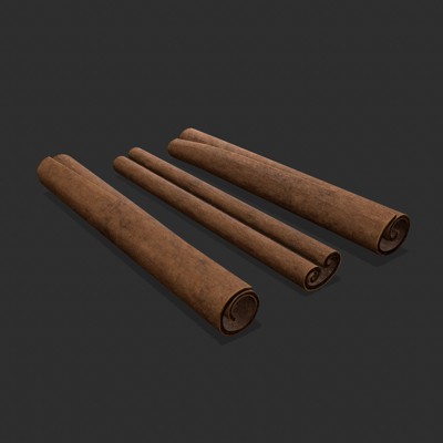 Cinnamon Sticks - 3D Model by Get Dead Entertainment