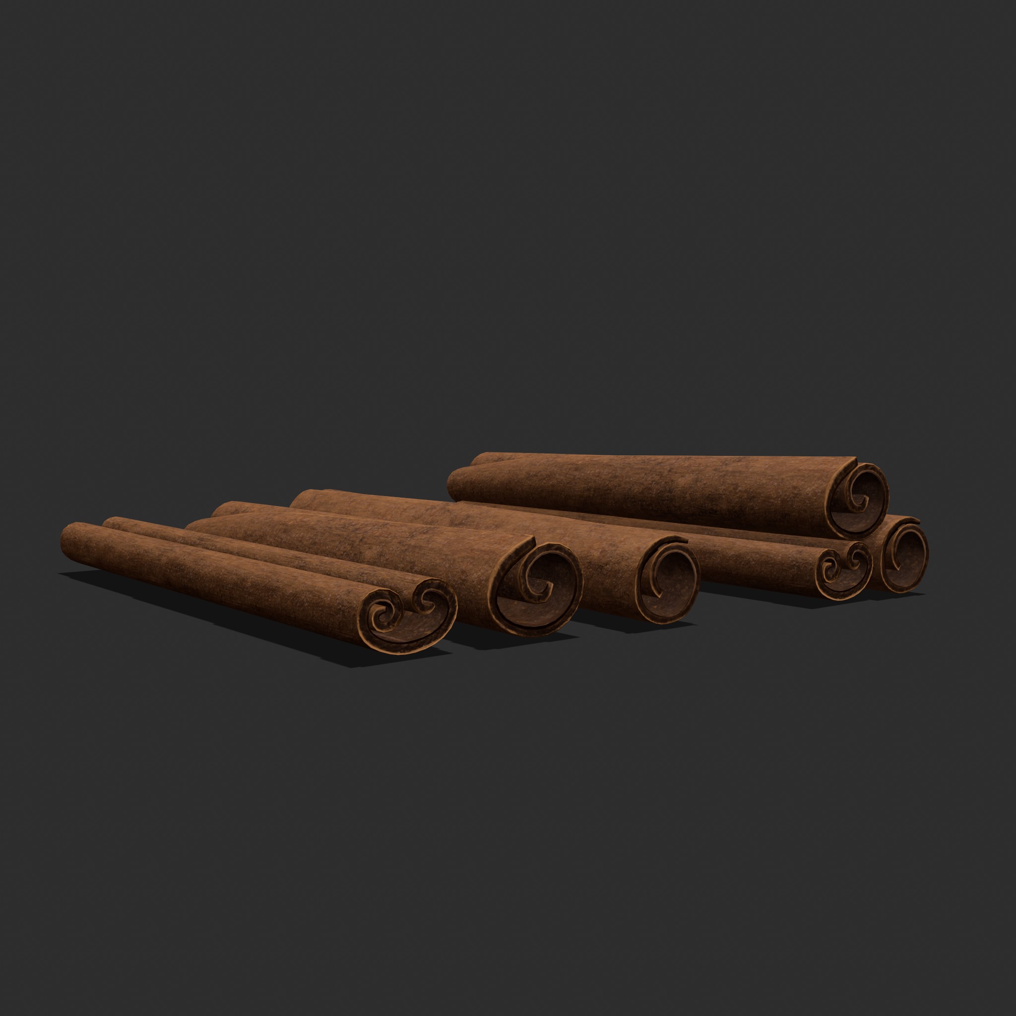 Cinnamon Sticks - 3D Model by Get Dead Entertainment