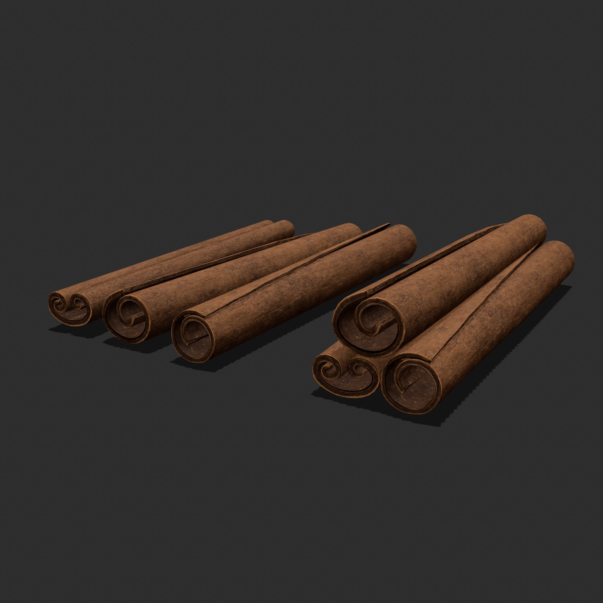 Cinnamon Sticks - 3D Model by Get Dead Entertainment