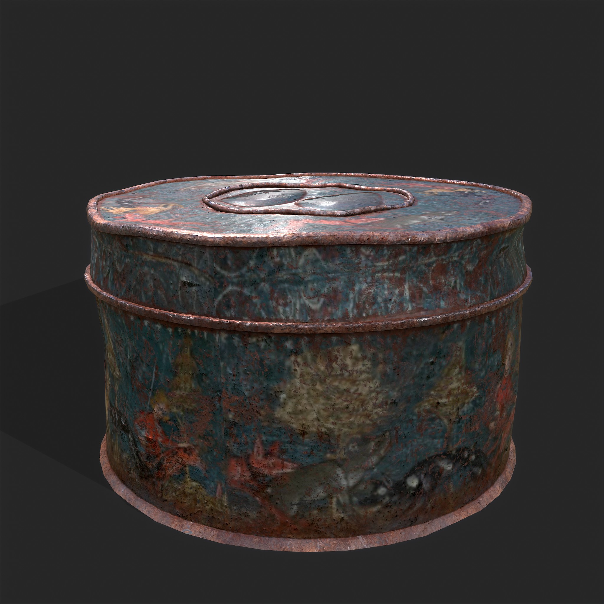 Circular Container - 3D Model by Get Dead Entertainment