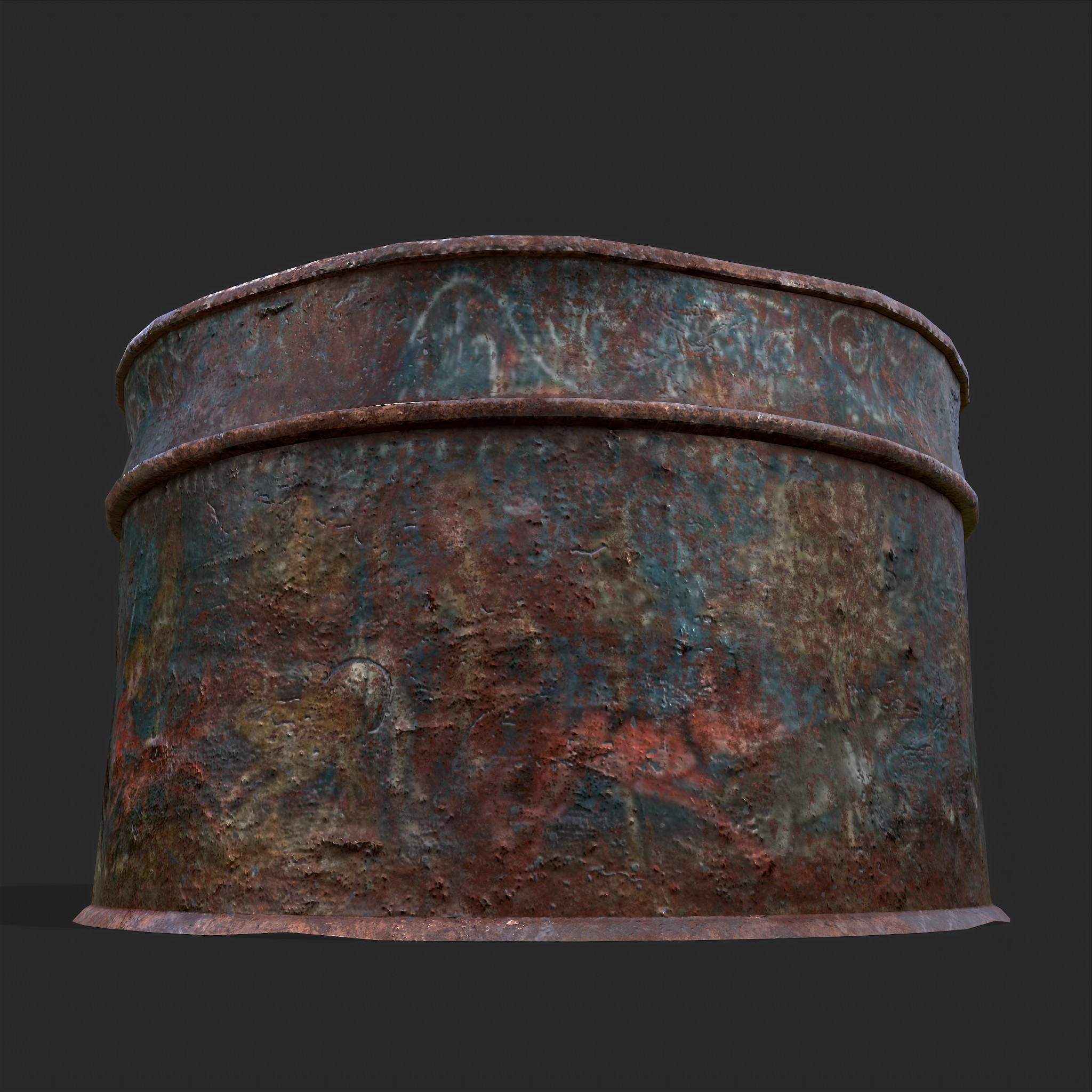 Circular Container - 3D Model by Get Dead Entertainment