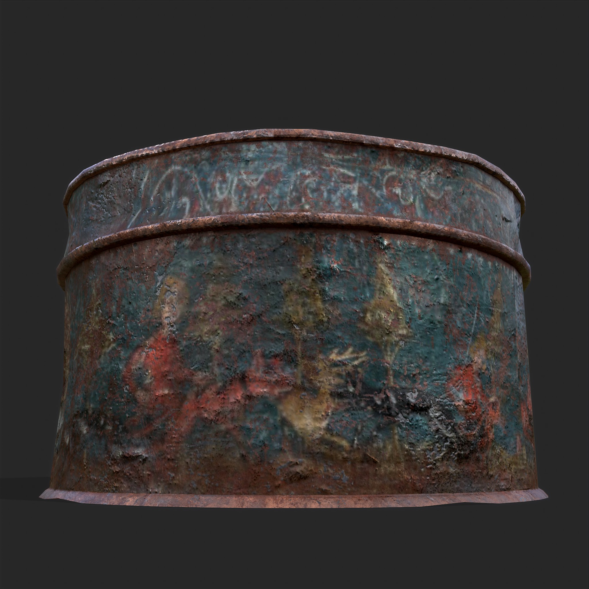Circular Container - 3D Model by Get Dead Entertainment